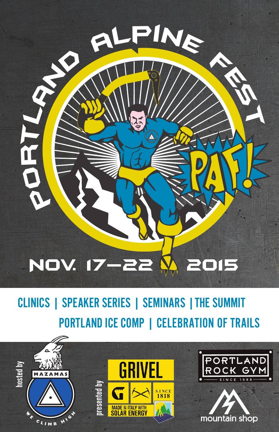 Portland Alpine Fest 2015 Guide by Mazamas - Issuu