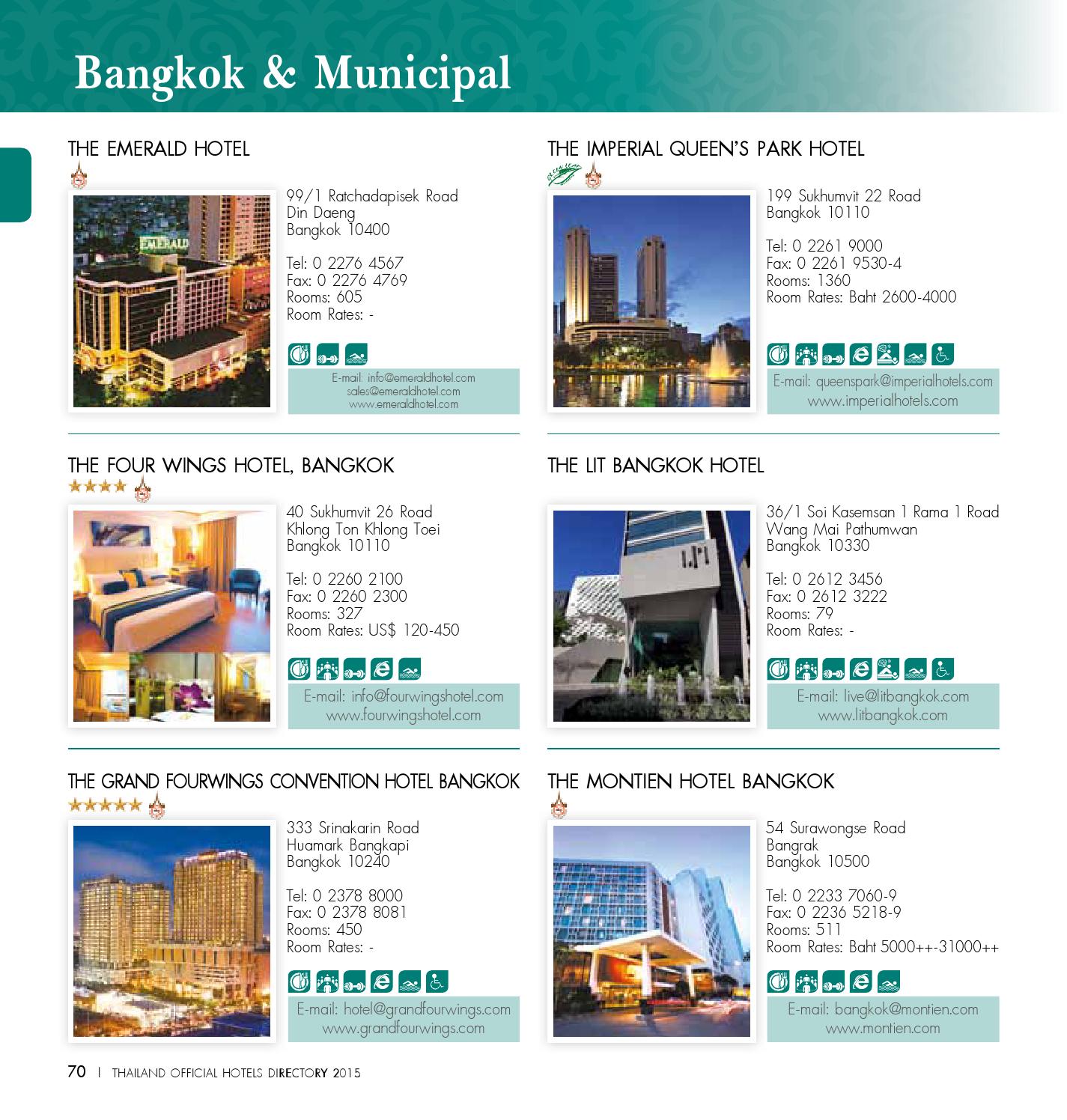 Thailand Official Hotels Directory 2015 by Green World Publication ...