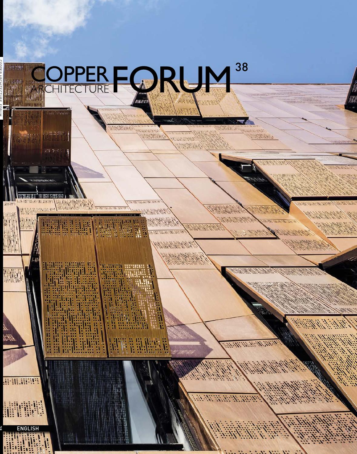 Copper Architecture Forum 2015 38 English By Copper In Built