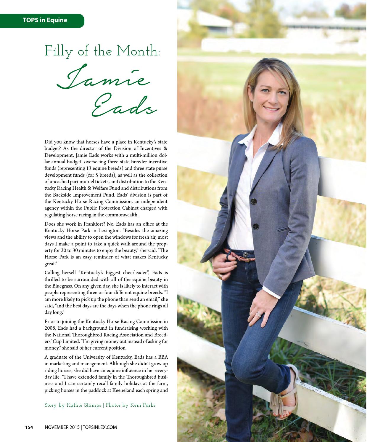 TOPS in Lexington Magazine, November 2015 by TOPS Magazine - Issuu