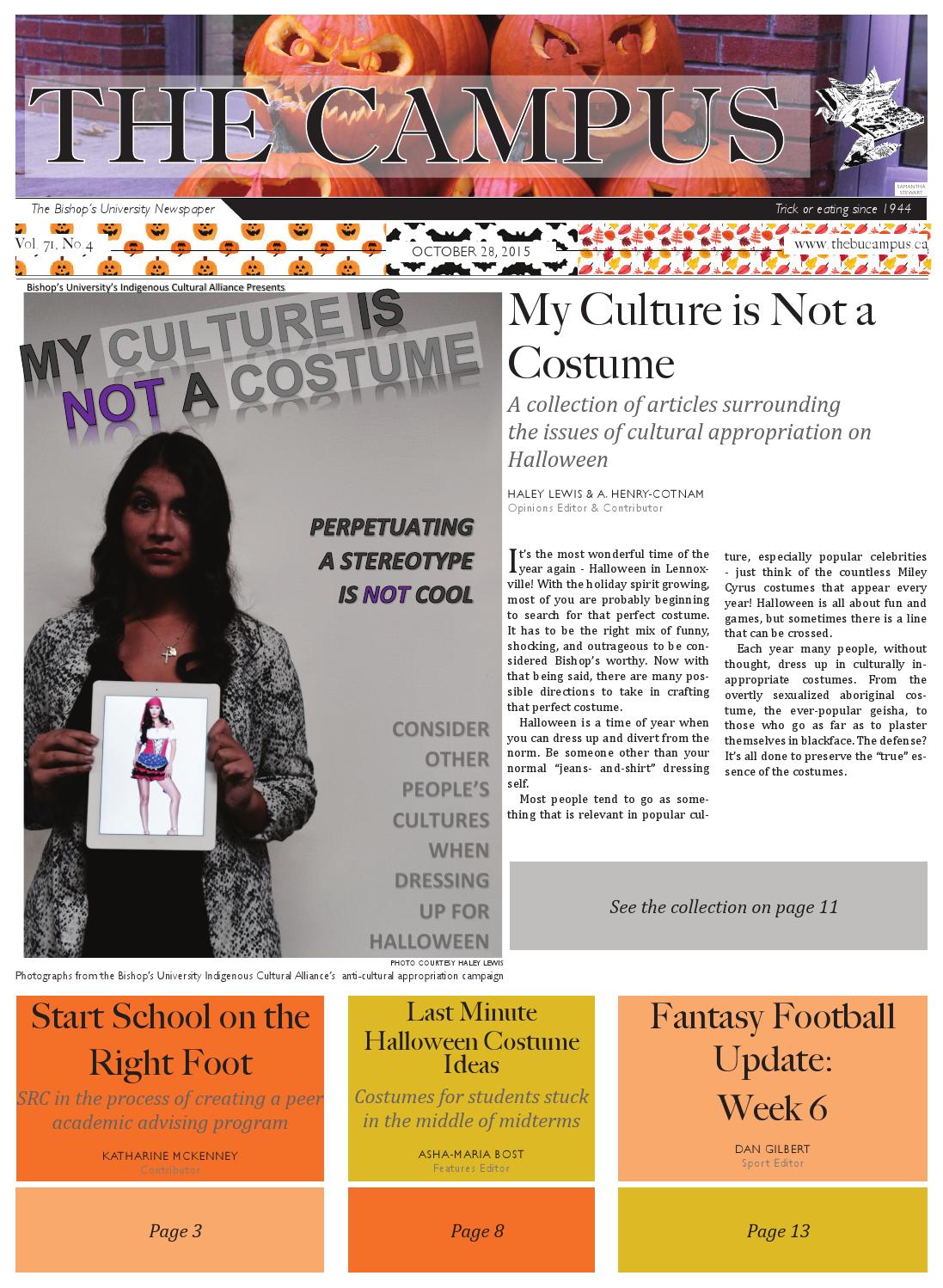 The Campus October 28, 2015 by The Campus Newspaper - Issuu