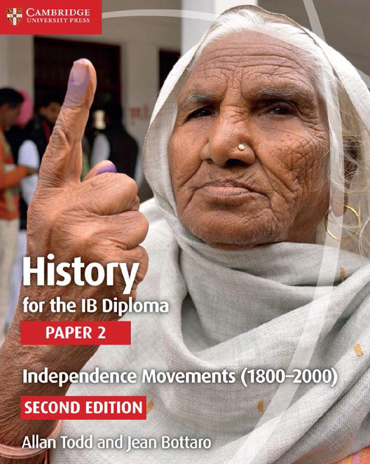 Preview History for the IB Diploma Independence Movements by Cambridge ...