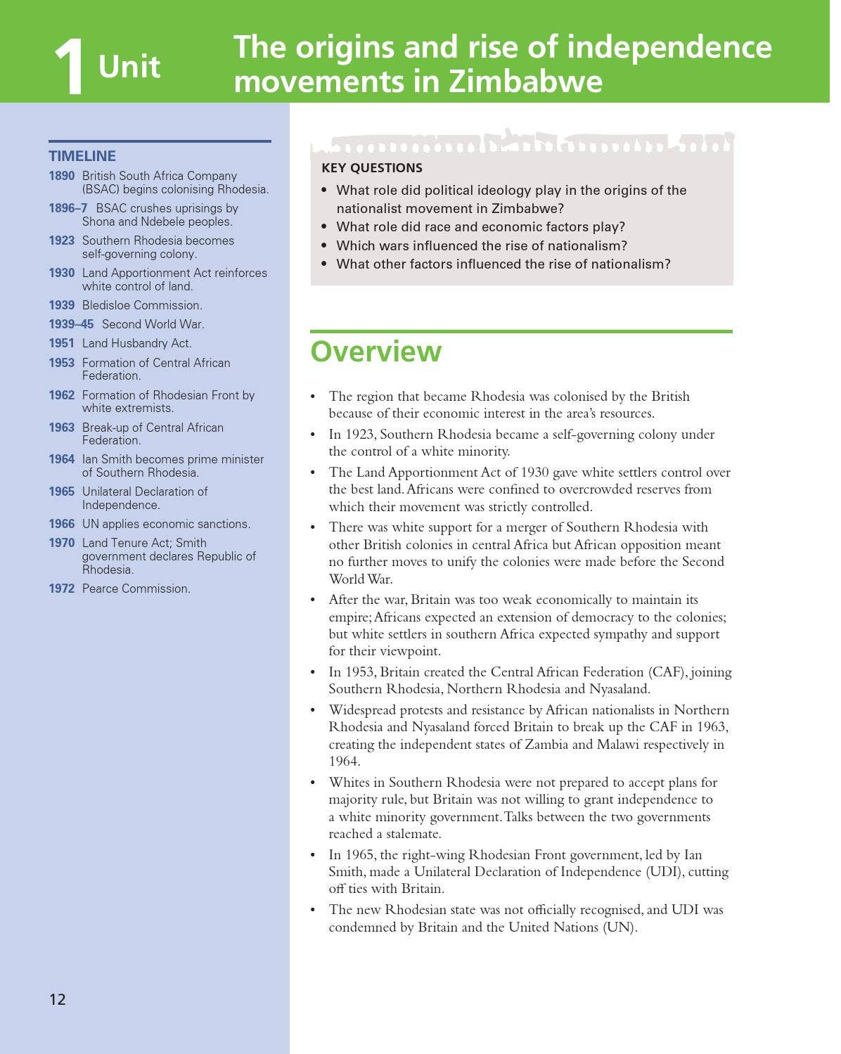 Preview History for the IB Diploma Independence Movements by Cambridge ...