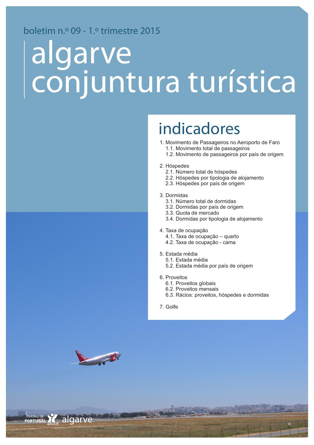 Boletim "Algarve Conjuntura Turística" n.º 9 by Região de Turismo do ...
