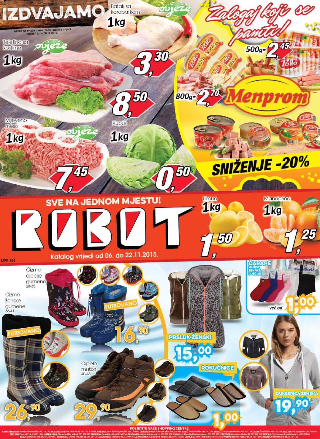 Robot katalog akcija od 06.-22.11.2015. by Catalog.ba - Issuu