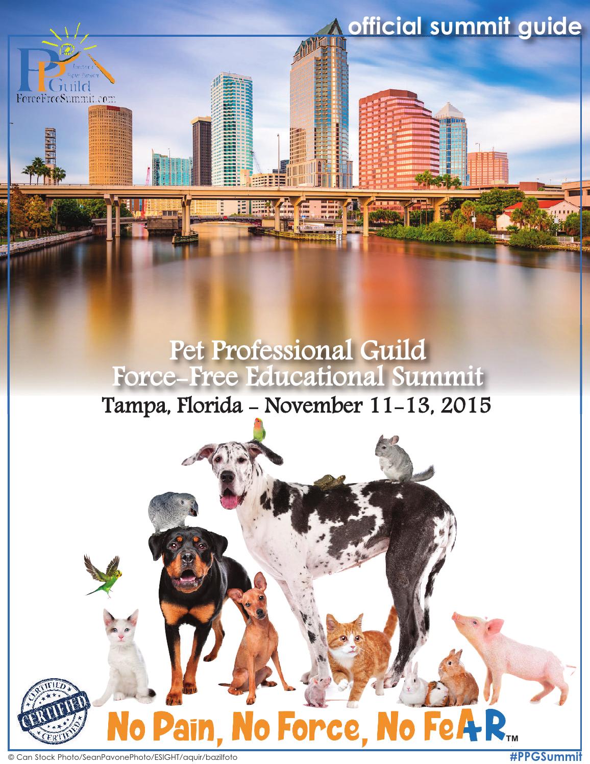 The PPG 2015 Summit Guide by The Pet Professional Guild - Issuu
