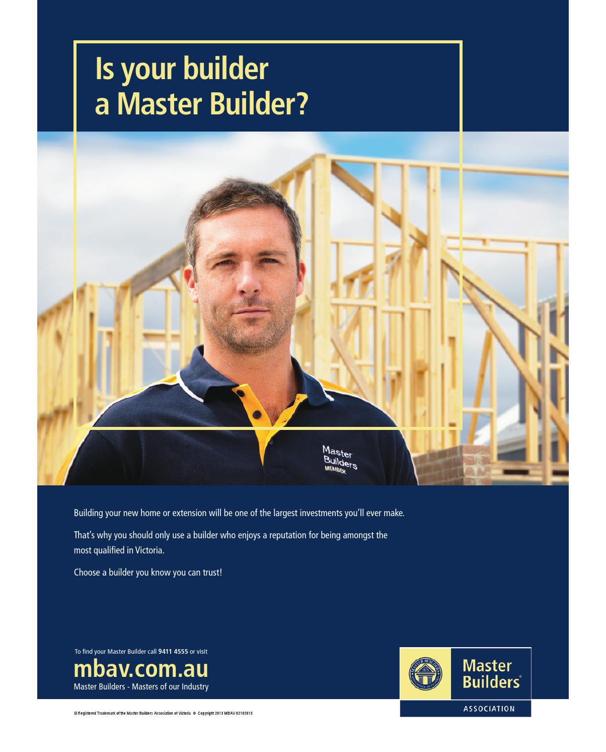 2015 Master Builders Victoria Winning Homes by arkmedia4217 - Issuu