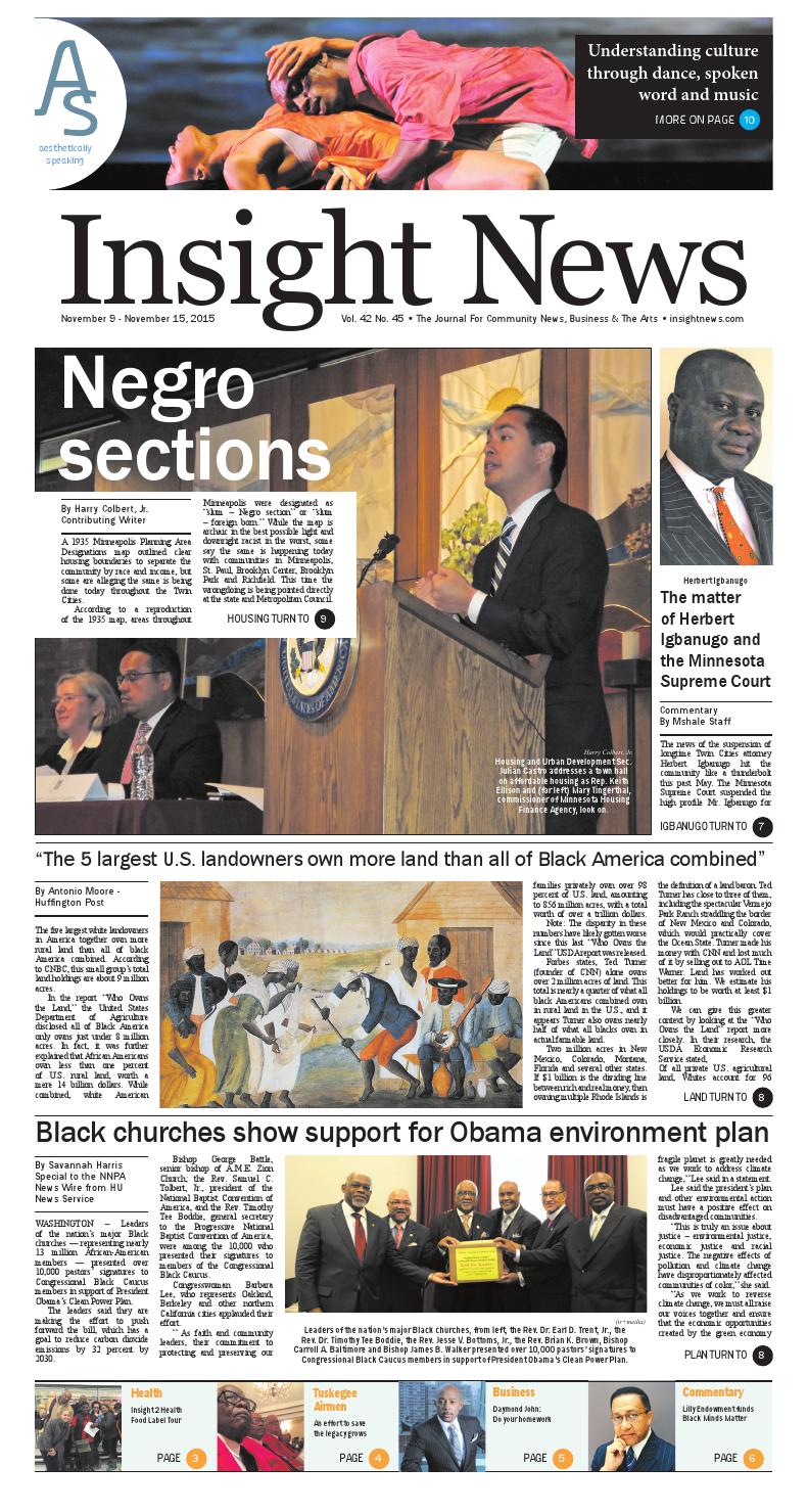 Insight News ::: 11.09.15 by Insight News, Inc - Issuu