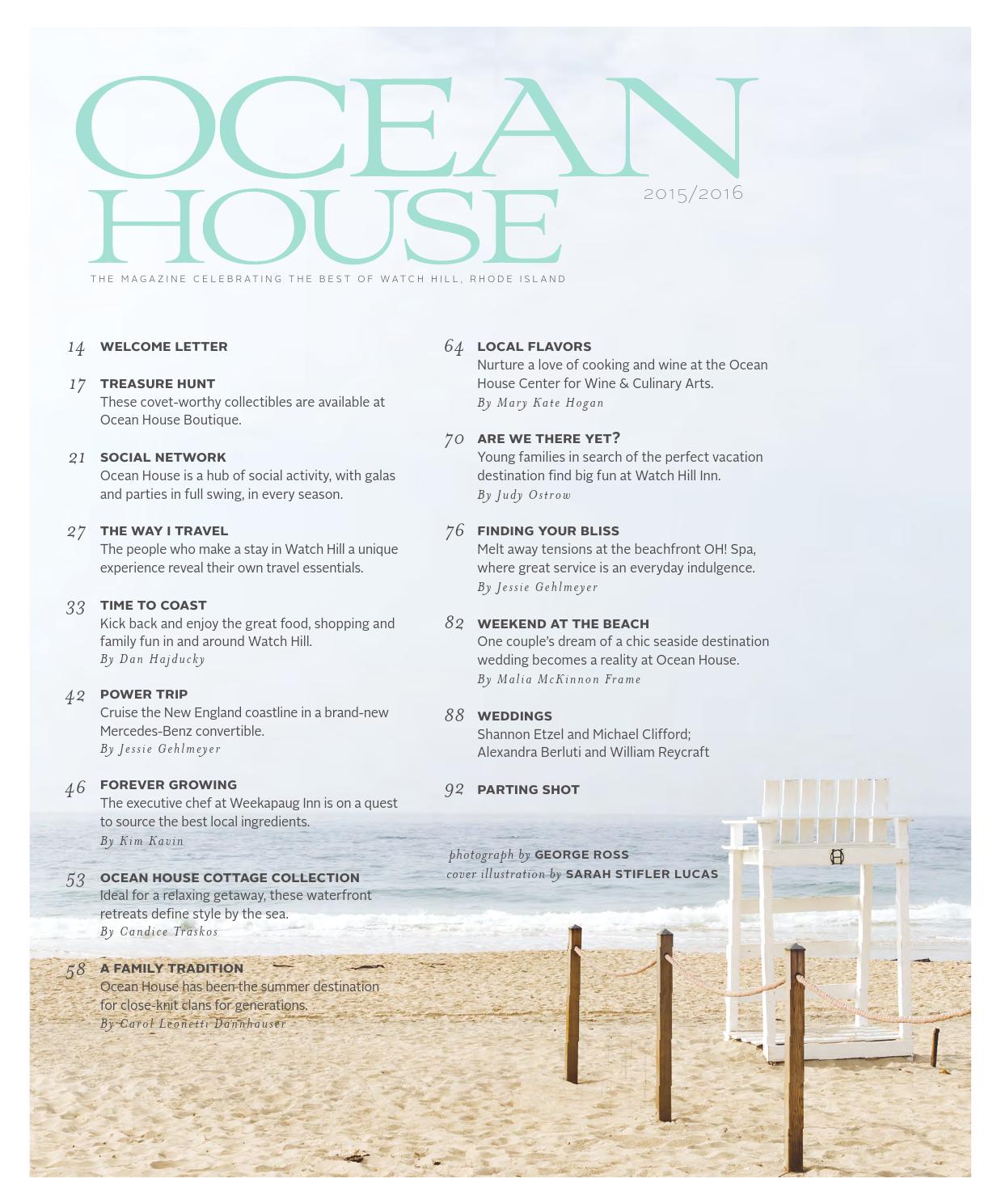 Ocean House Magazine 2015/2016 by OceanHouseRI - Issuu