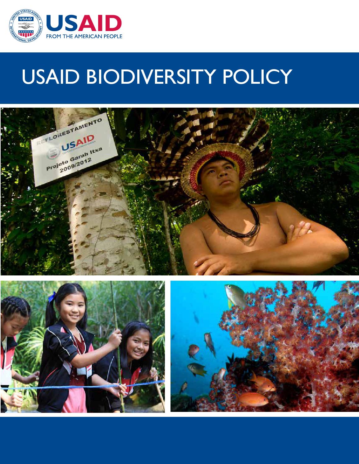 Usaid Biodiversity Policy by Rose Hessmiller - Issuu