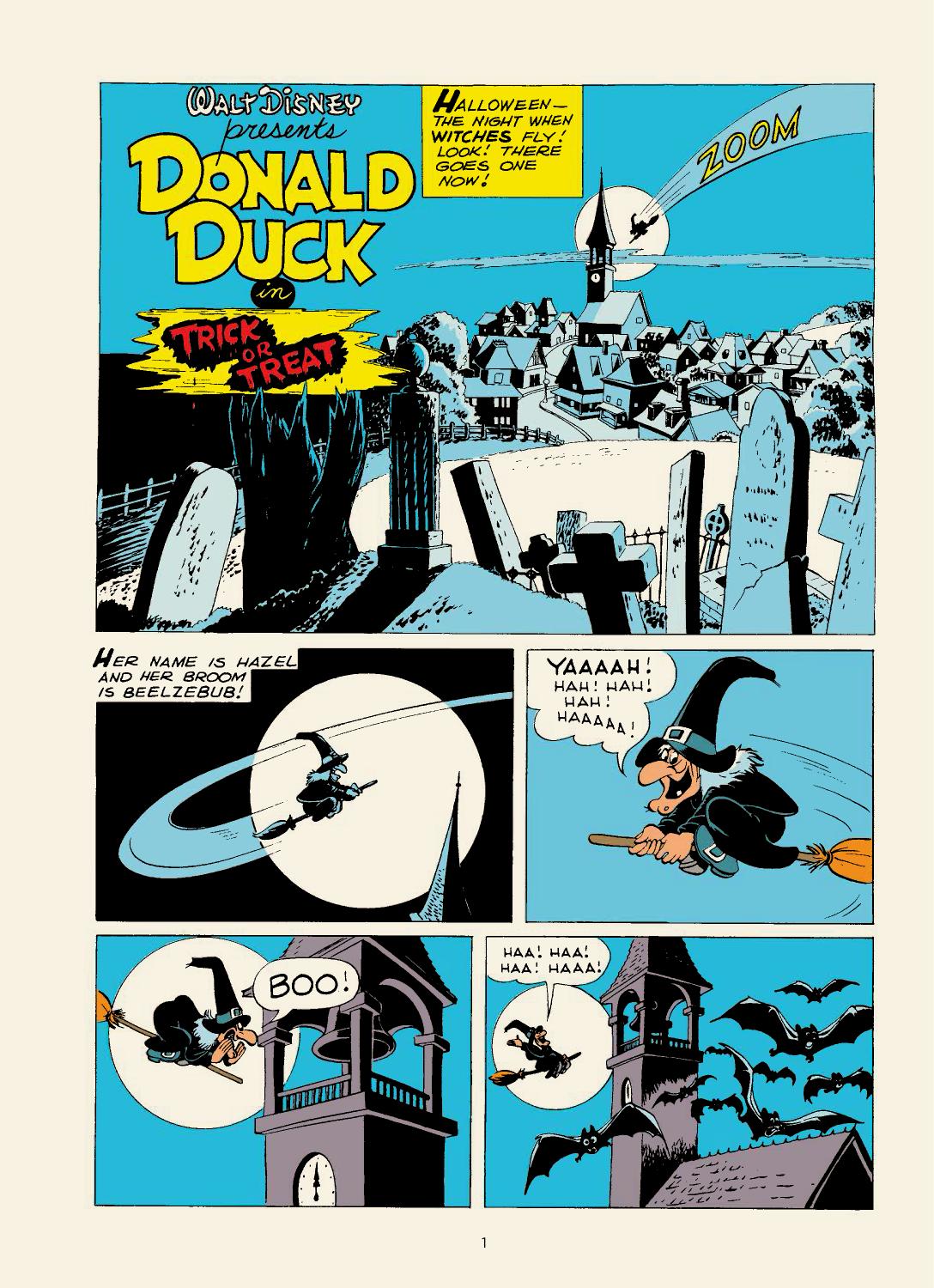 Walt Disney's Donald Duck: "Trick or Treat" by Carl Barks by ...