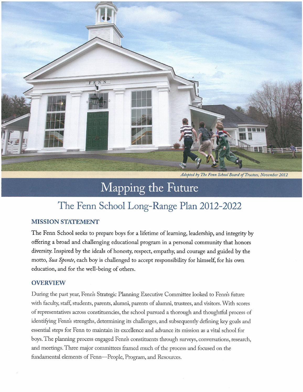 The Fenn School Strategic Plan by The Fenn School - Issuu