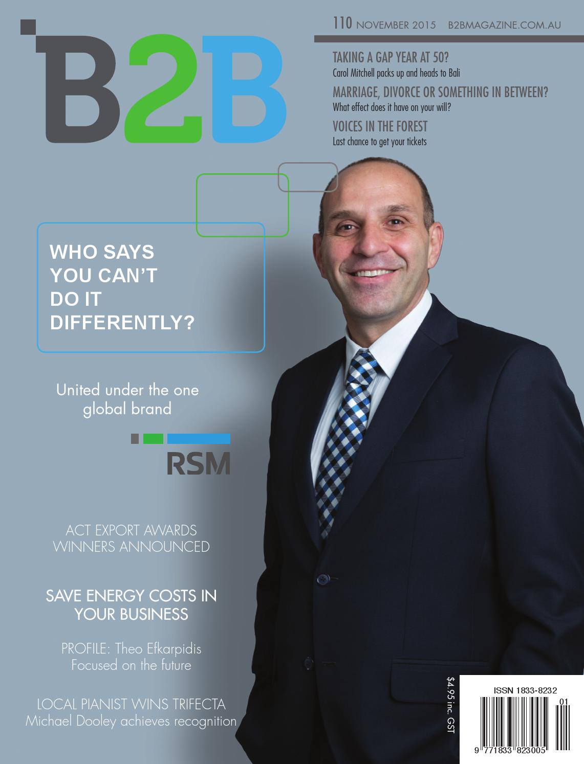 B2B Magazine issue 110 November 2015 by B2B magazine - Issuu