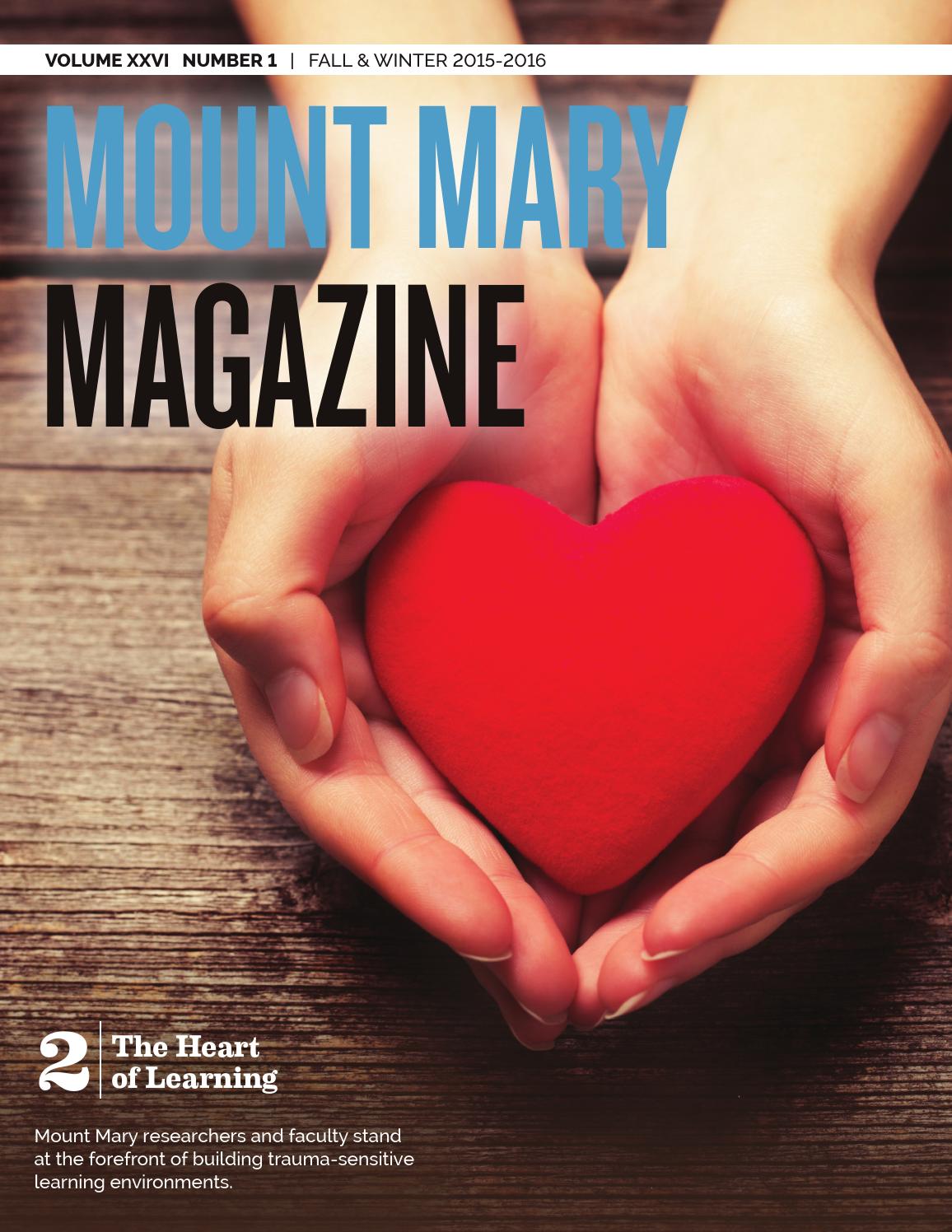 Mount Mary Magazine Fall & Winter 2015-2016 by Mount Mary University ...