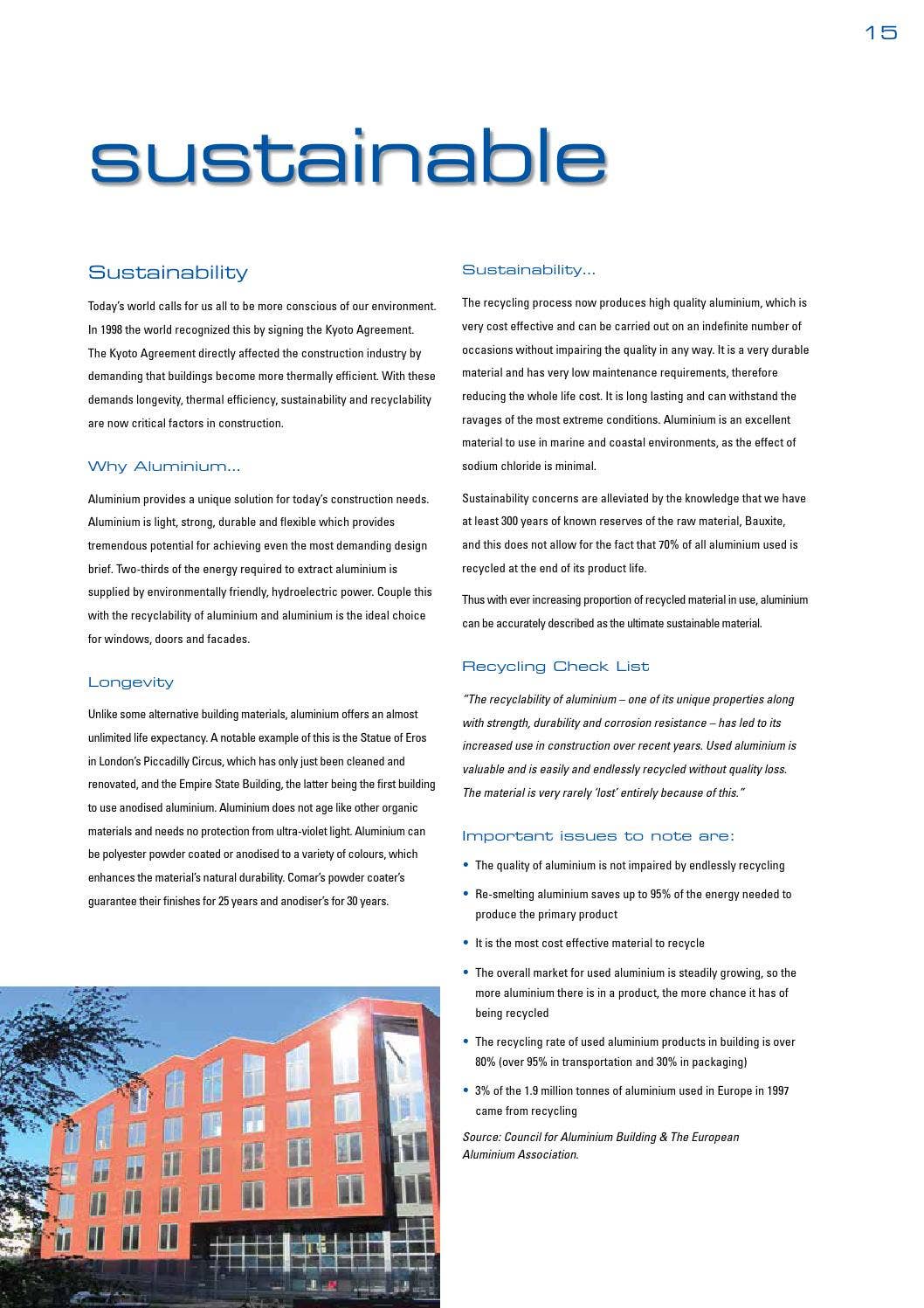 Comar 9P.i Framing, Windows & Doors by Comar Architectural Aluminium ...