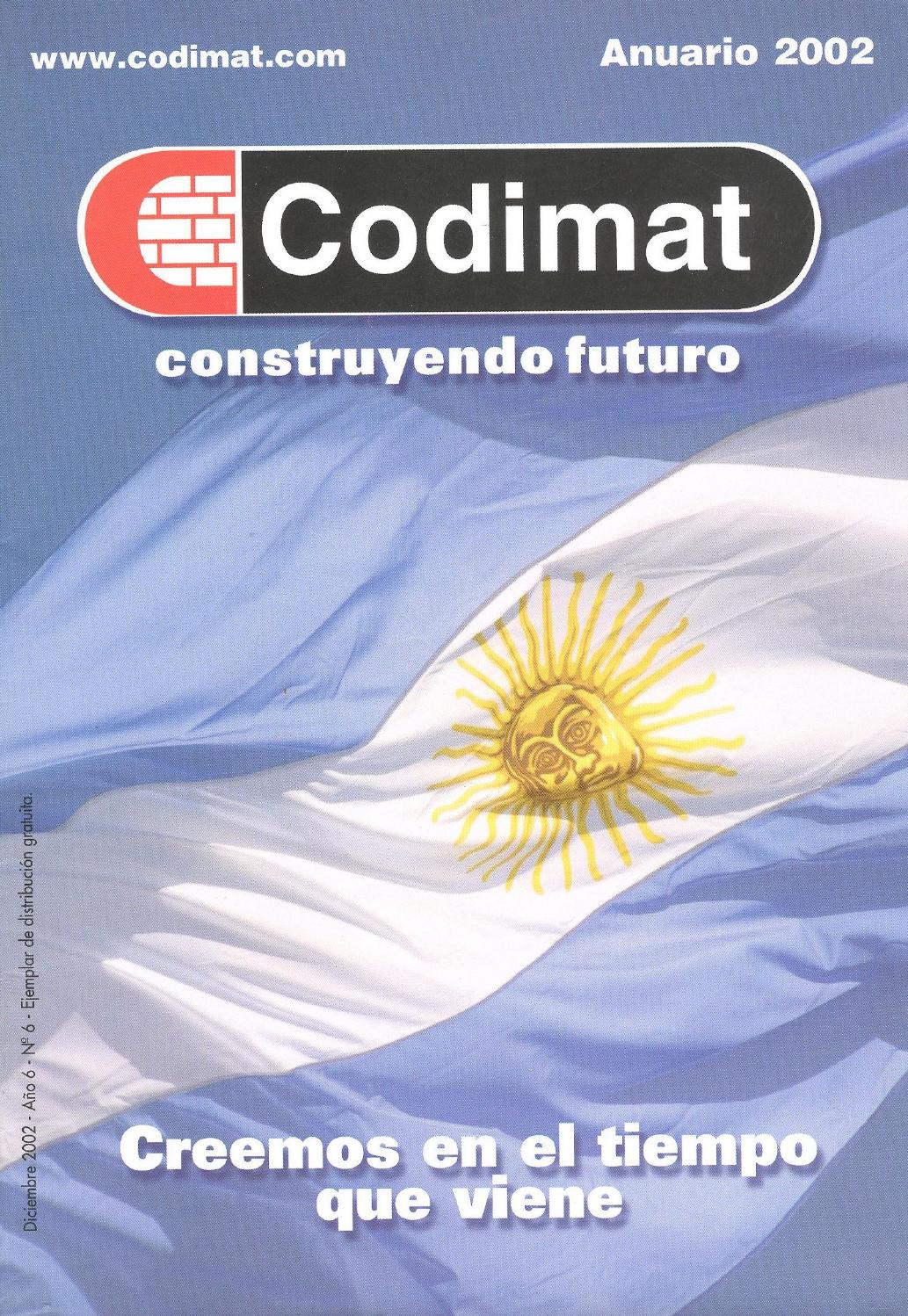 Codimat | Anuario 2002 by Codimat - Issuu
