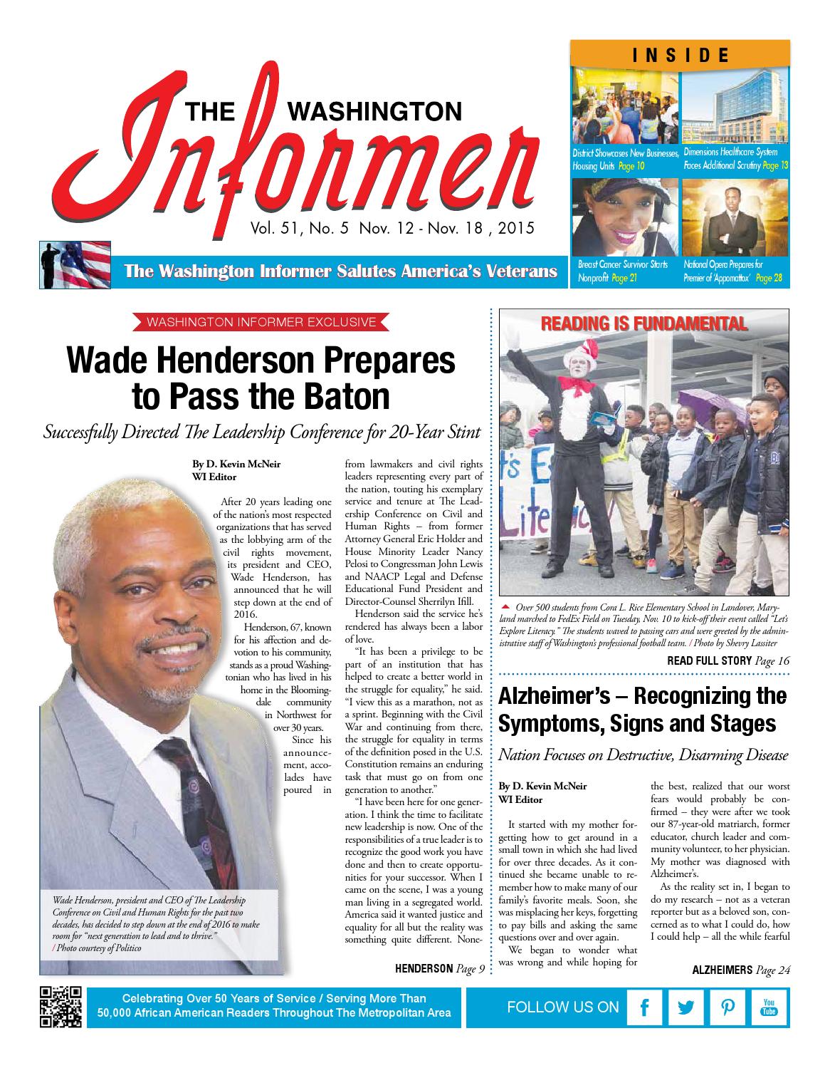 The Washington Informer - November 12, 2015 by The Washington Informer ...