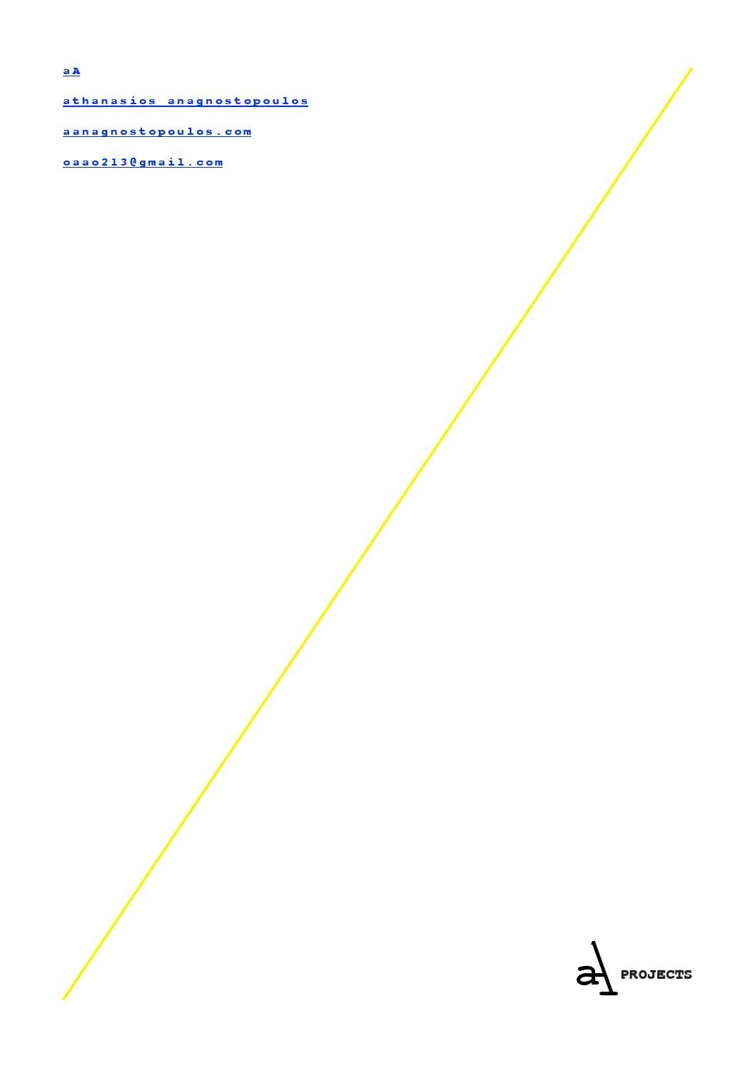 aA athanasios Anagnostopoulos portfolio 2015 by aA athanasios Anagnostopoulos - Issuu