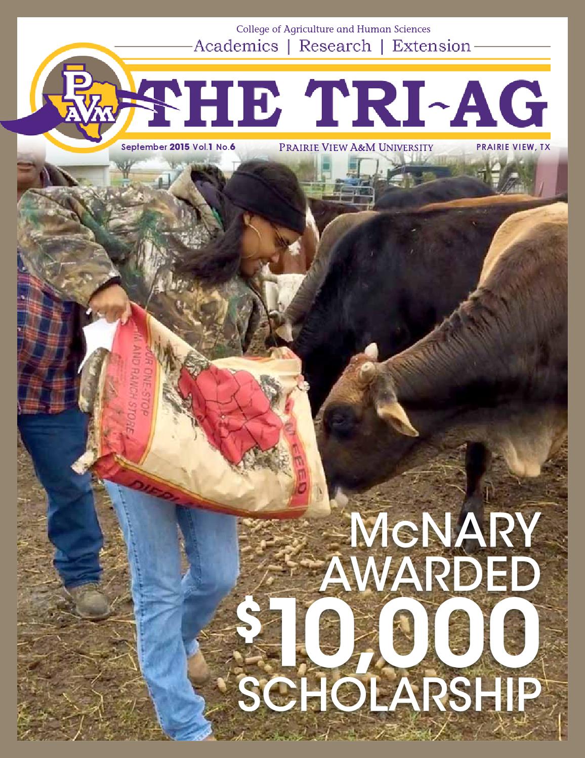 The Tri-Ag Volume 1, No. 6 September 2015 by PVAMUCAHS - Issuu