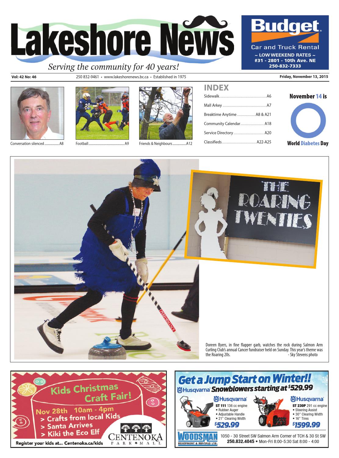 Lakeshore News, November 13, 2015 by Black Press Media Group - Issuu