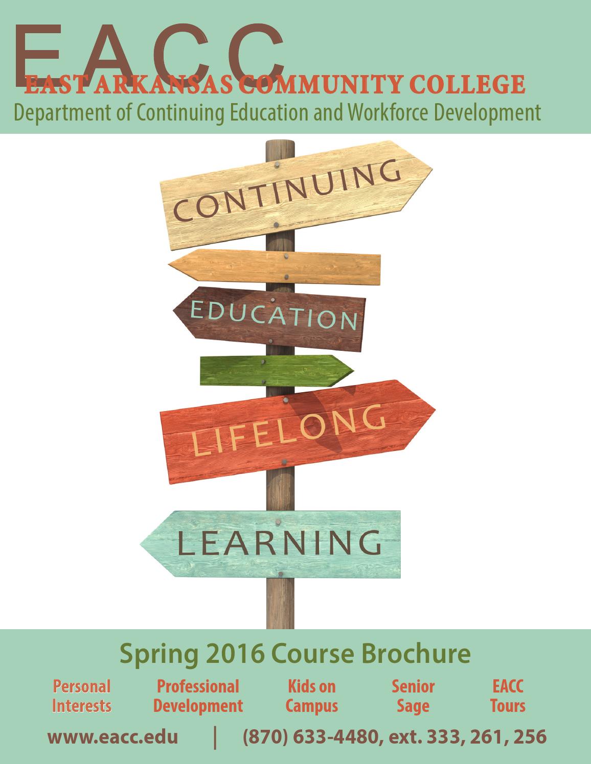 EACC Spring 2016 Brochure by EACC - Issuu