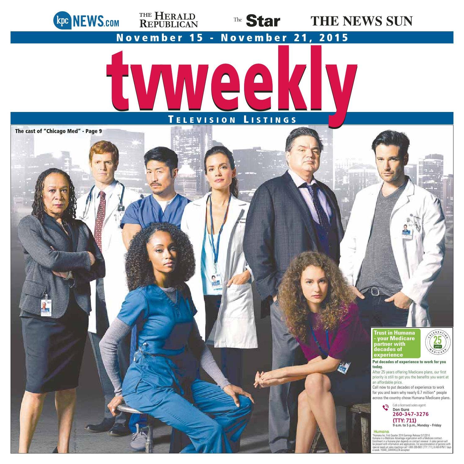 TV Weekly - Nov. 15, 2015 by KPC Media Group - Issuu