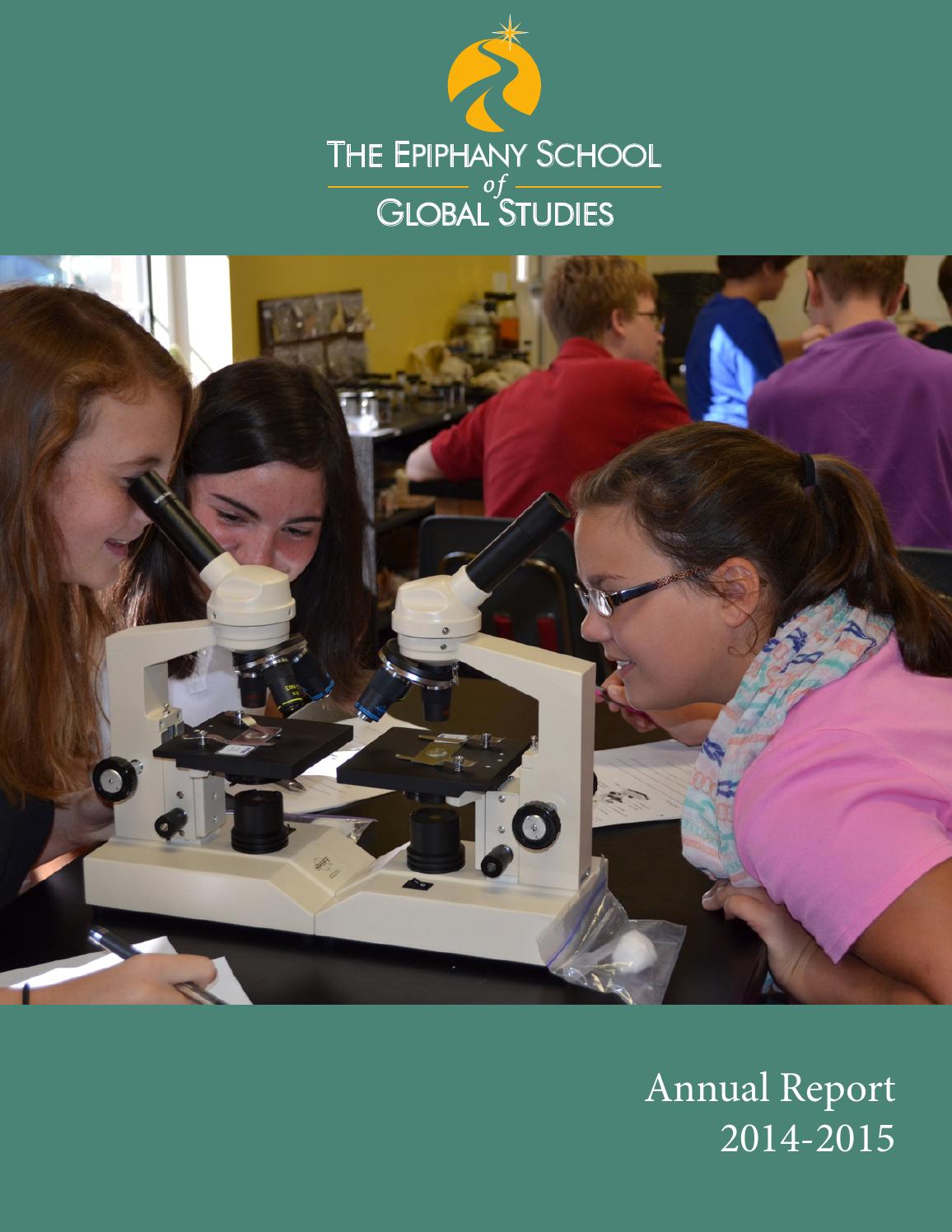 Epiphany Annual Report 2014-2015 by The Epiphany School of Global ...