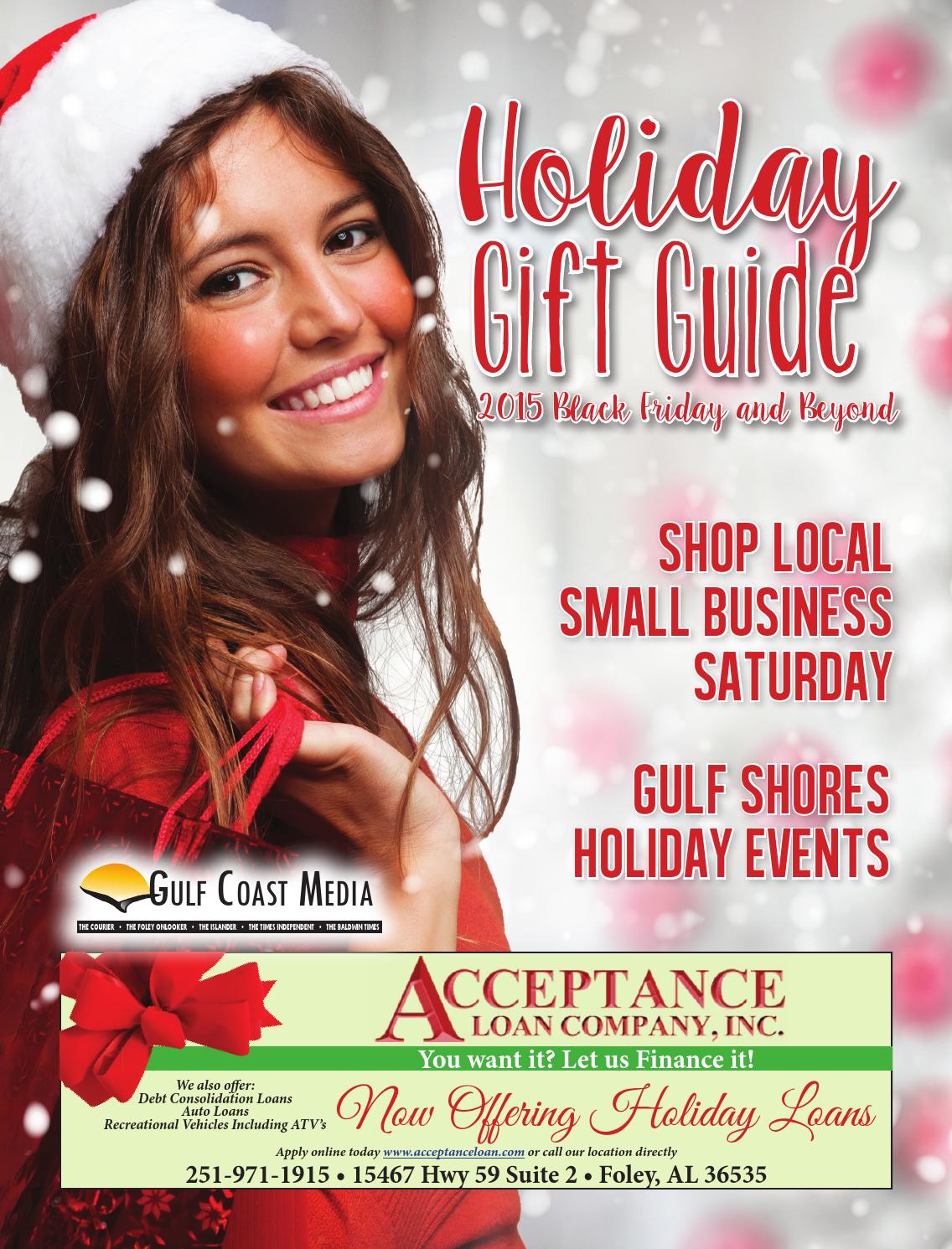 Holiday Gift Guide 2015 by Gulf Coast Media - Issuu