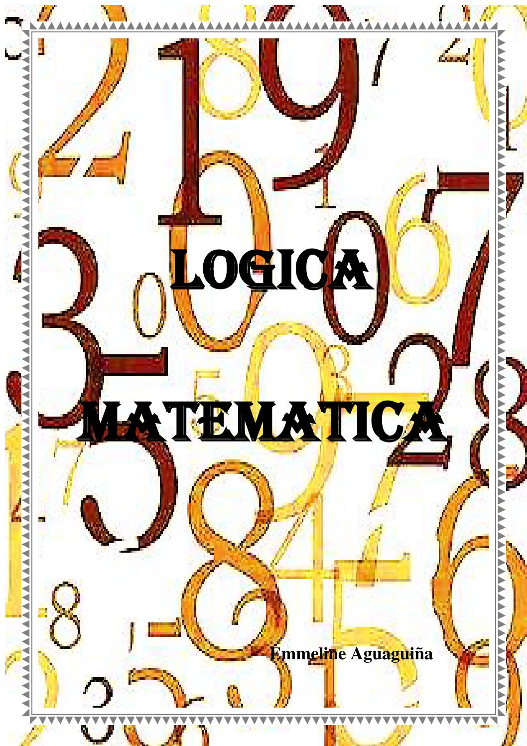 Logica matematica by Emmelin96Carolina - Issuu