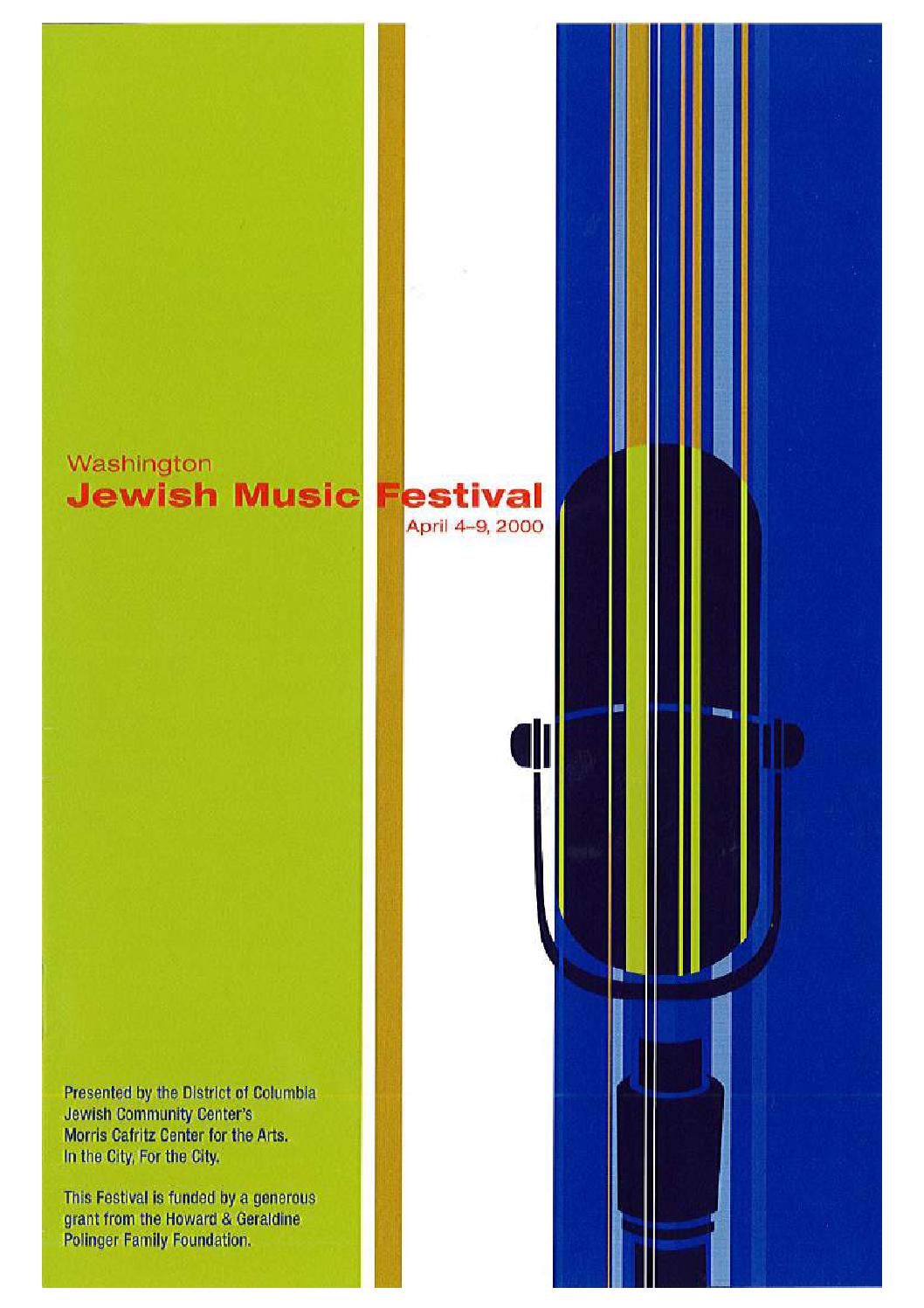 1st wjmf by Edlavitch DCJCC - Issuu