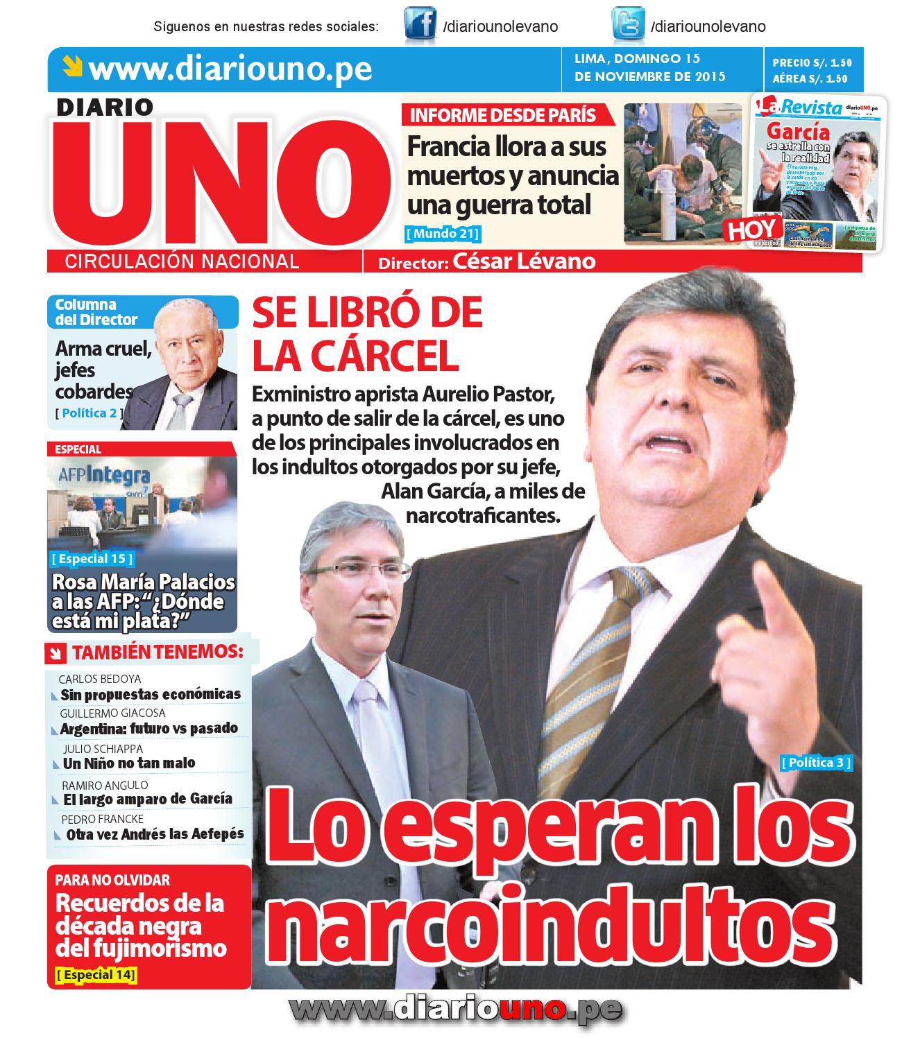 Diario UNO - 15 Noviembre 2015 by Diario UNO - Issuu