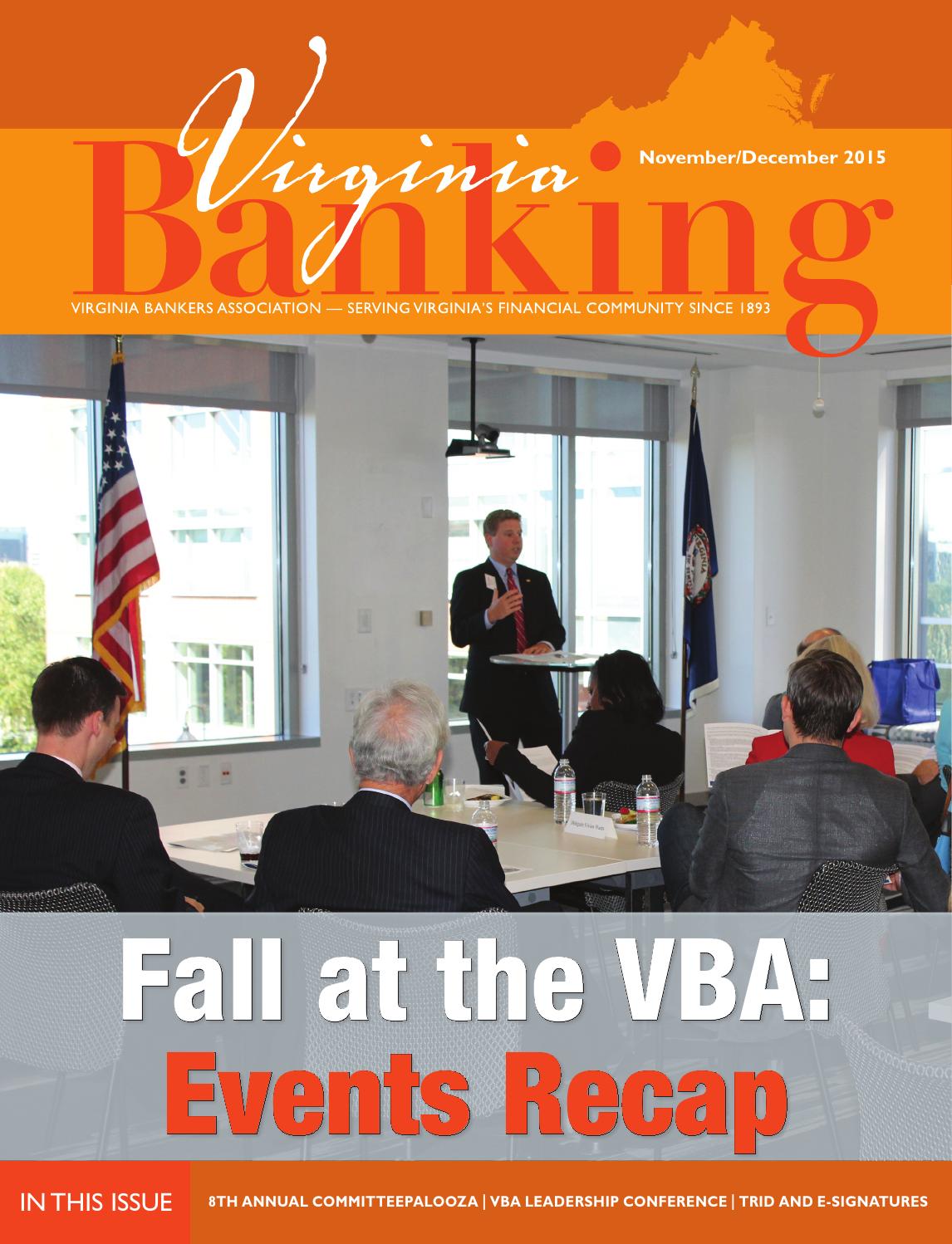 Virginia Banking Nov/Dec 2015 by The Warren Group - Issuu