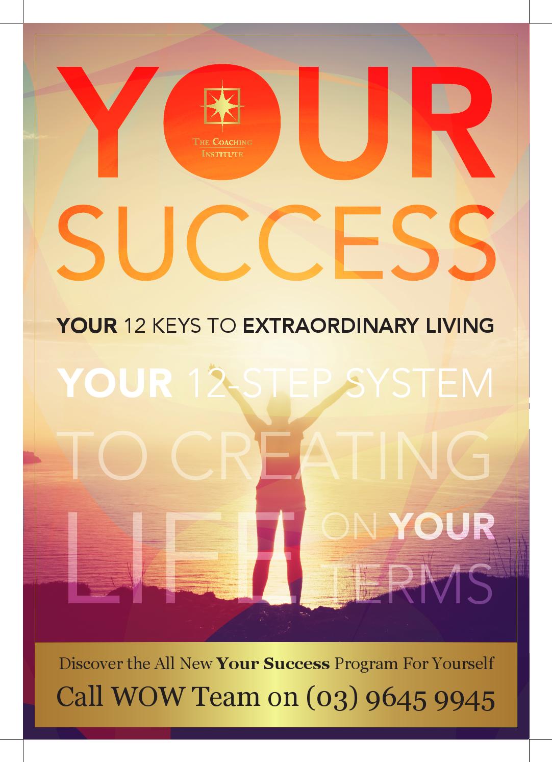 Your Success Brochure by The Coaching Institute - Issuu