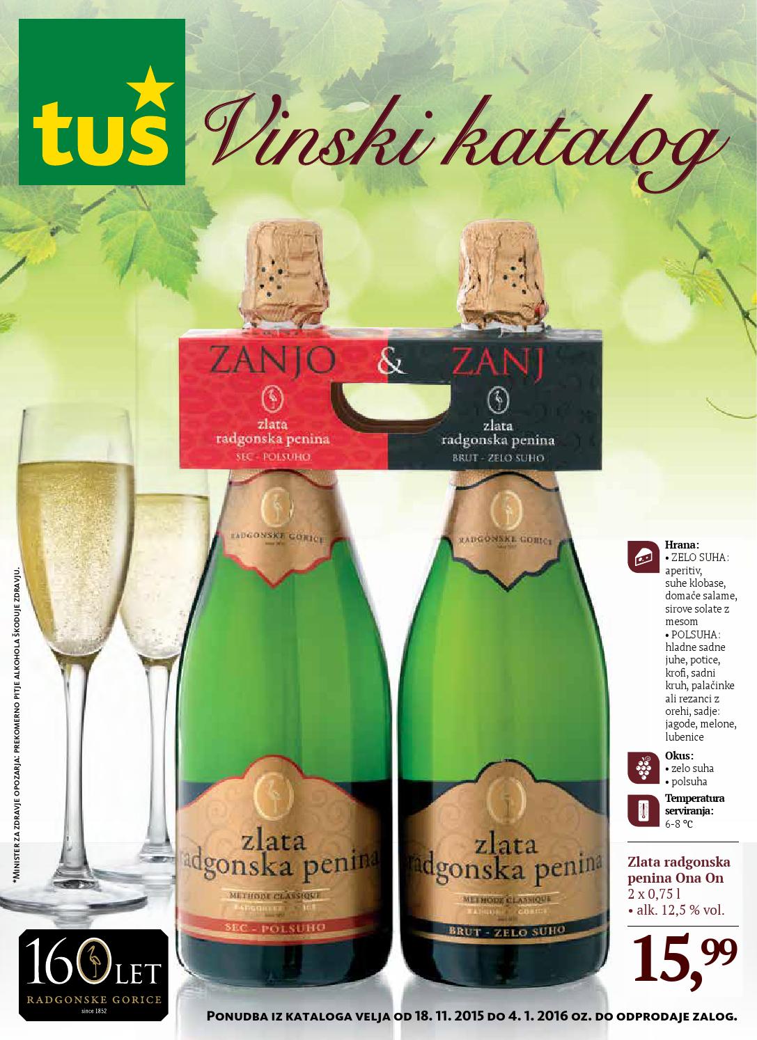 Vinski katalog 18. 11. 2015 do 4. 1. 2016 by Vsikatalogi.si - Issuu