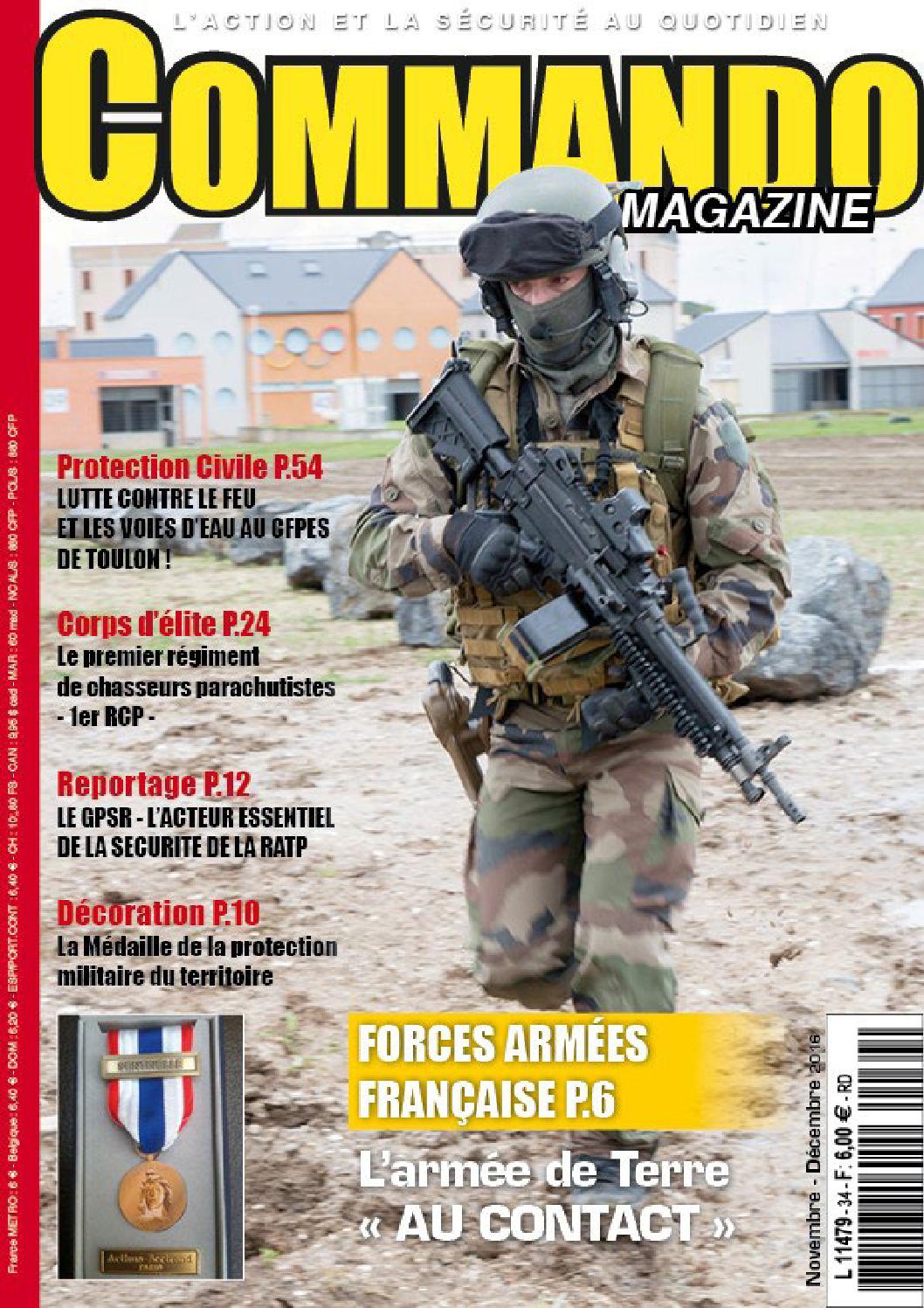 MAGAZINE COMMANDO NOVEMBRE 2015 by KRAV MAG AJL - Issuu