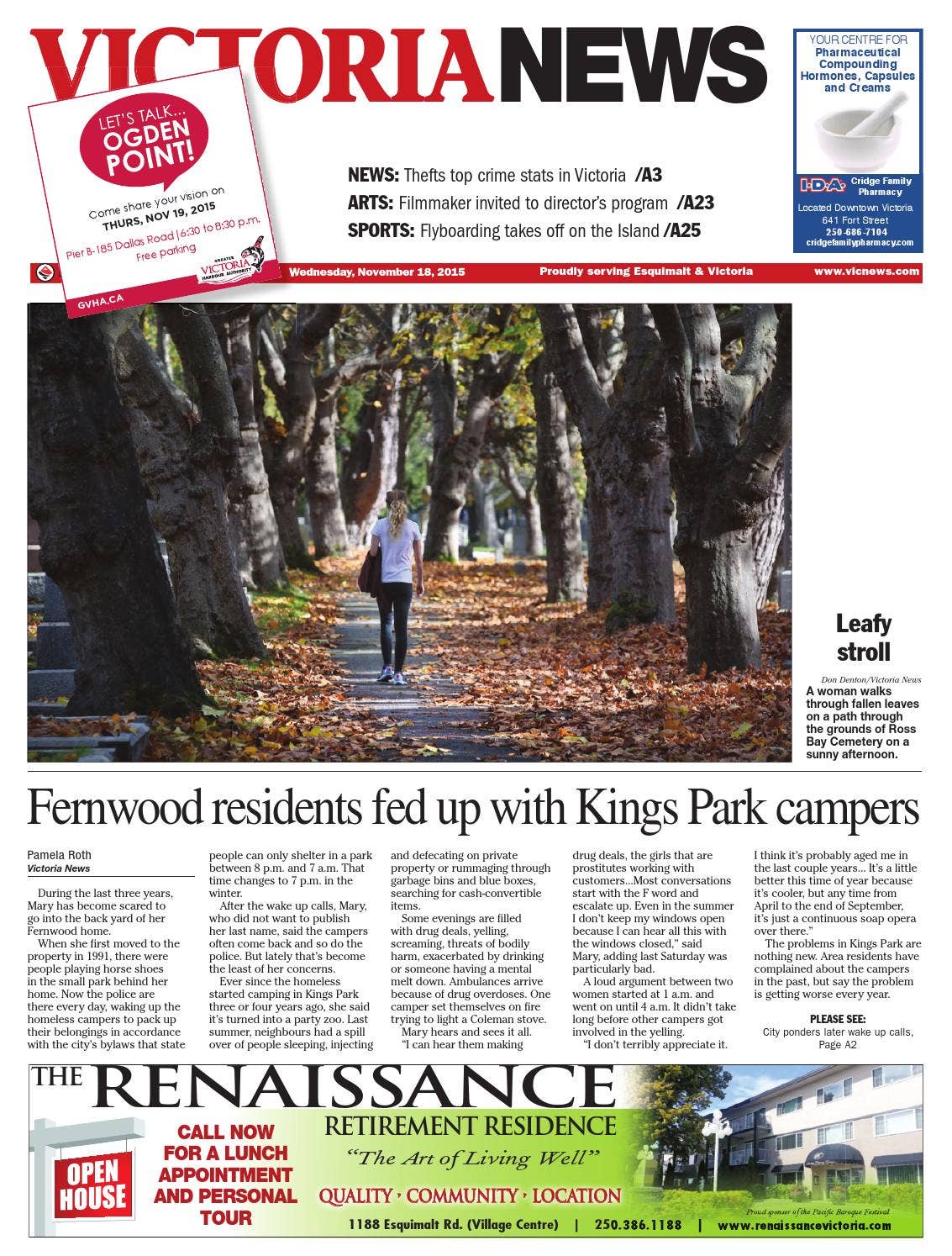 Victoria News, November 18, 2015 by Black Press Media Group - Issuu