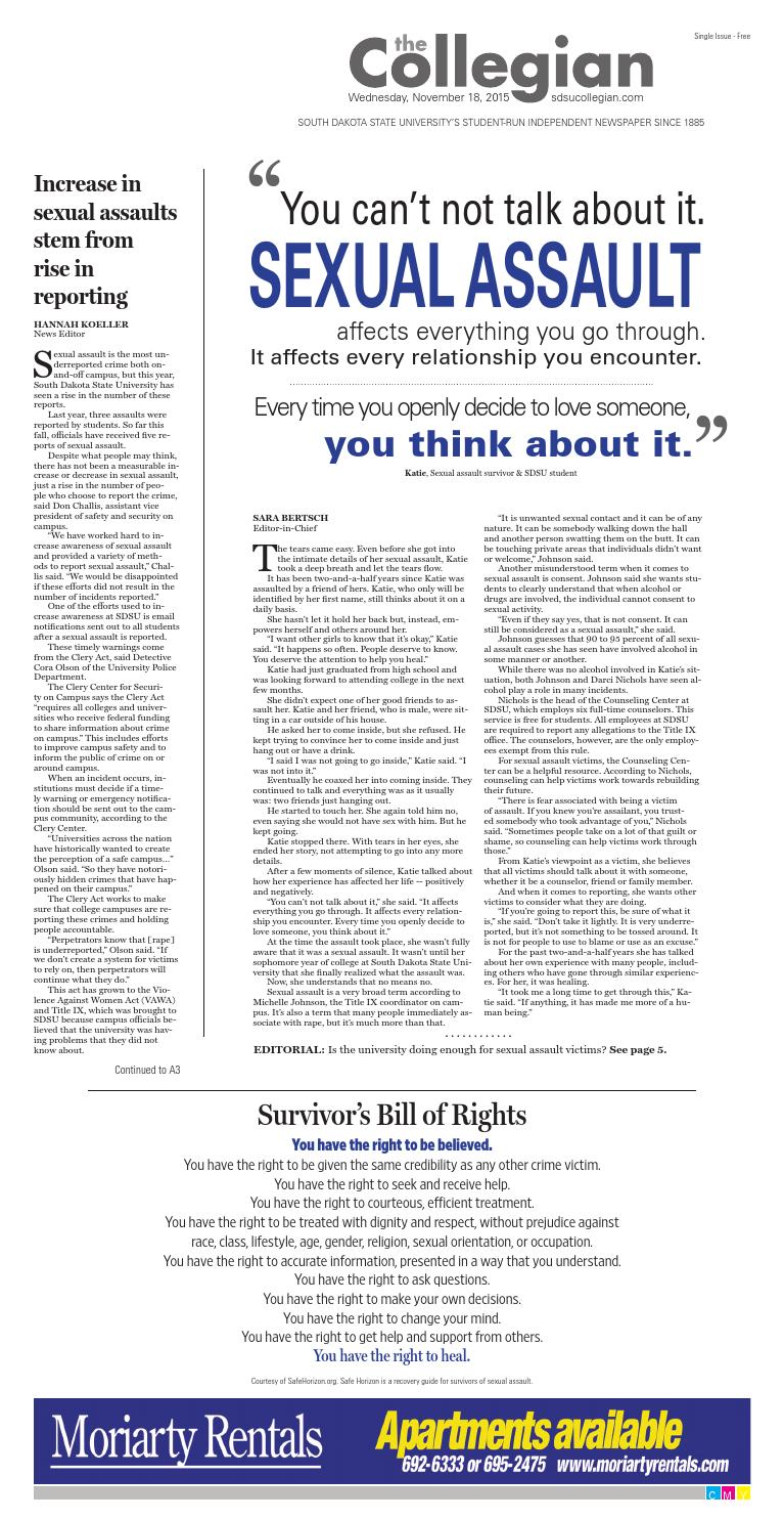 November 18, 2015 by SDSU Collegian - Issuu