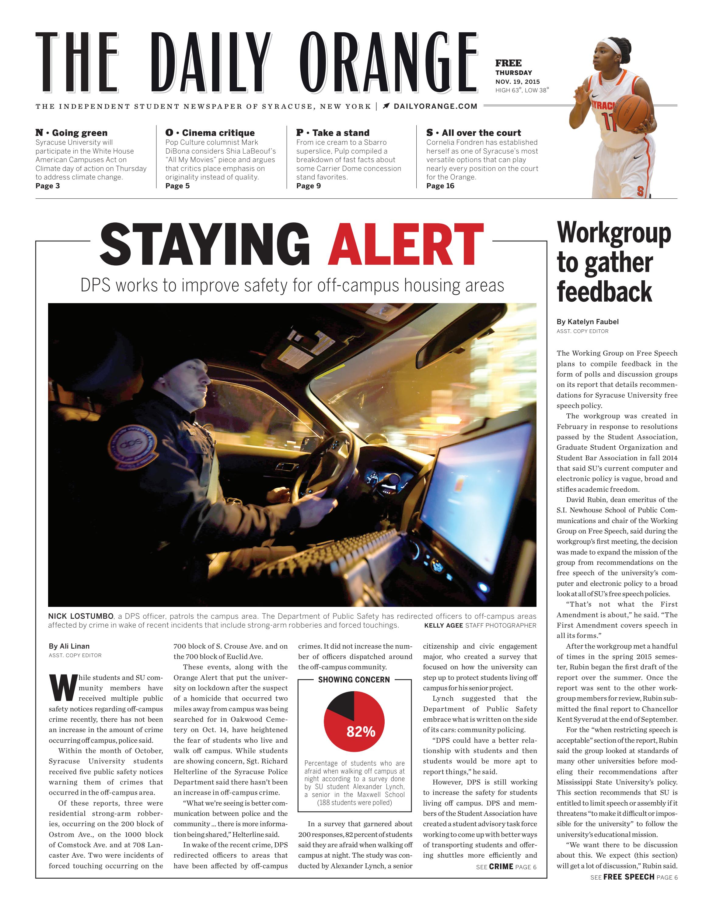 Nov. 19, 2015 by The Daily Orange - Issuu