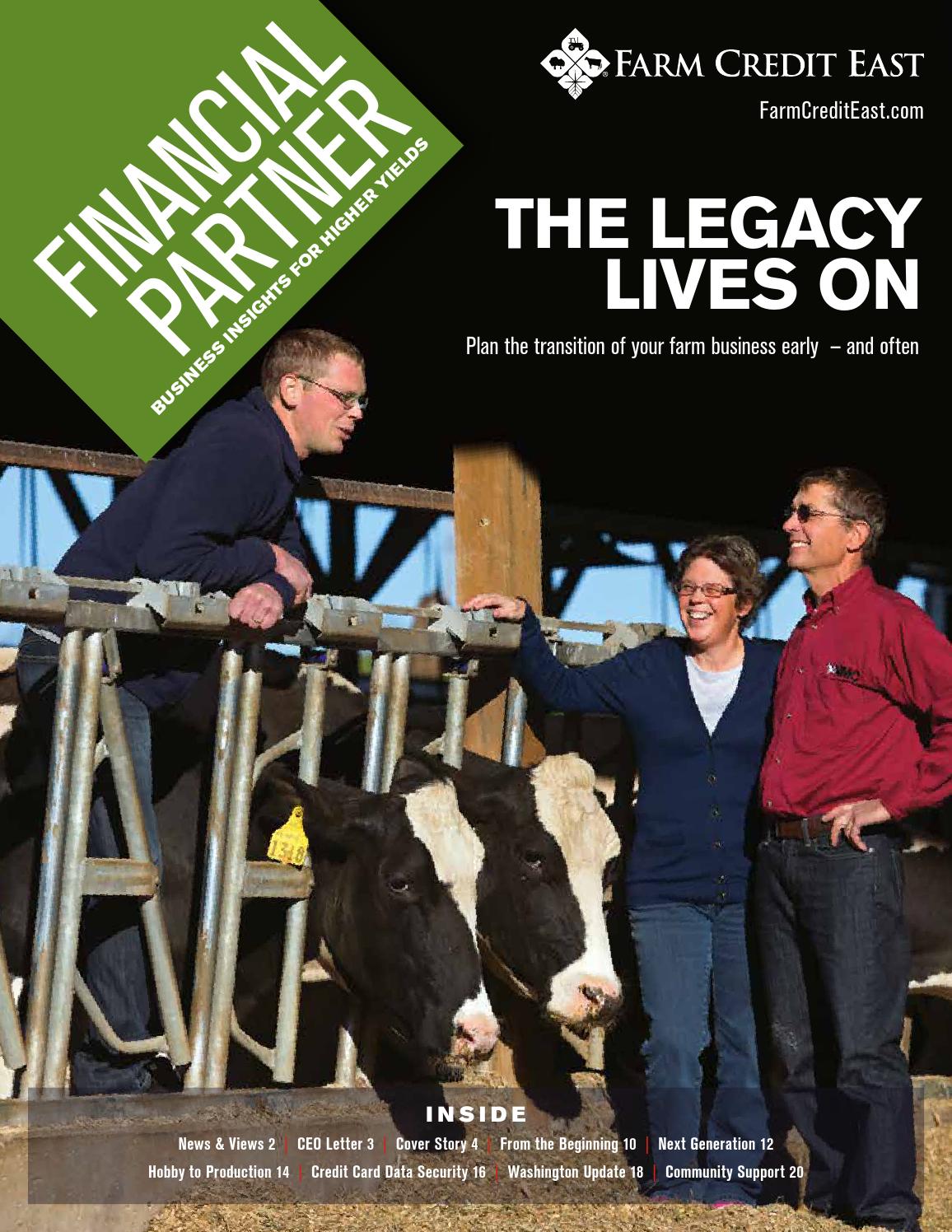 Fall 2015 Financial Partner Magazine by Farm Credit East - Issuu