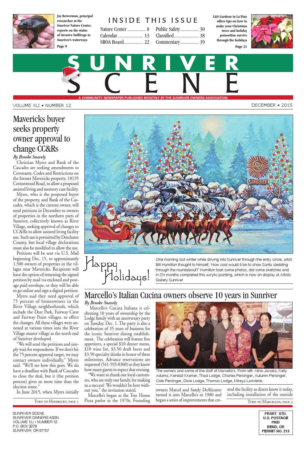 December 2015 Sunriver Scene by Sunriver Scene - Issuu