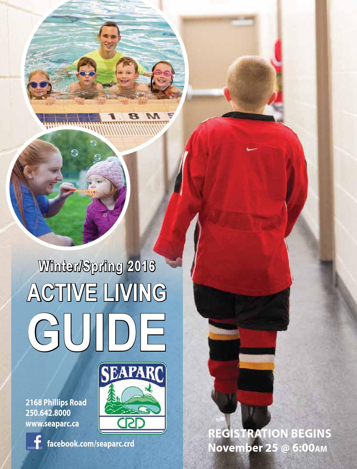 Seaparc Winter/Spring 2016 Active Living Guide by SEAPARC Recreation ...