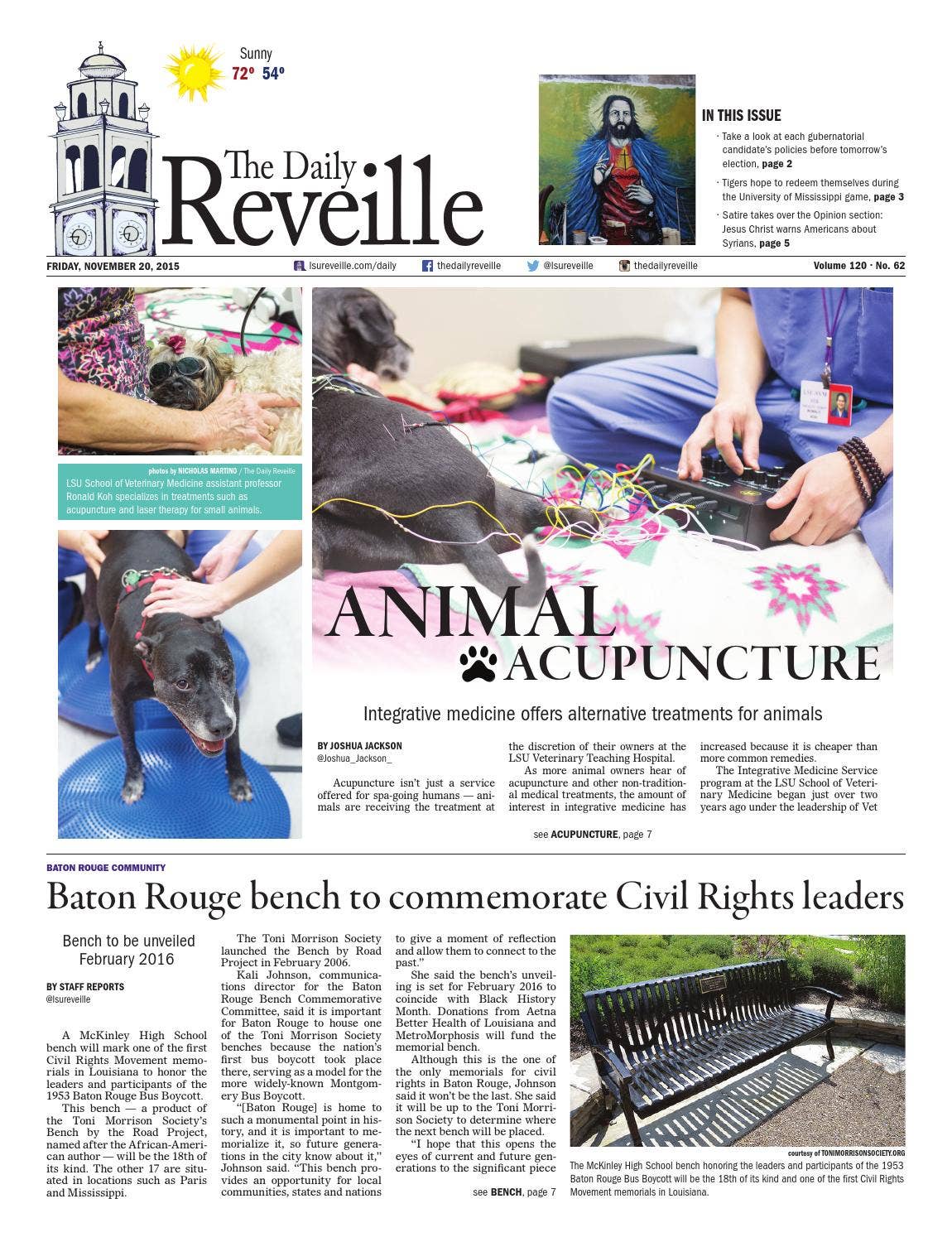 The Daily Reveille - November 20, 2015 by Reveille - Issuu