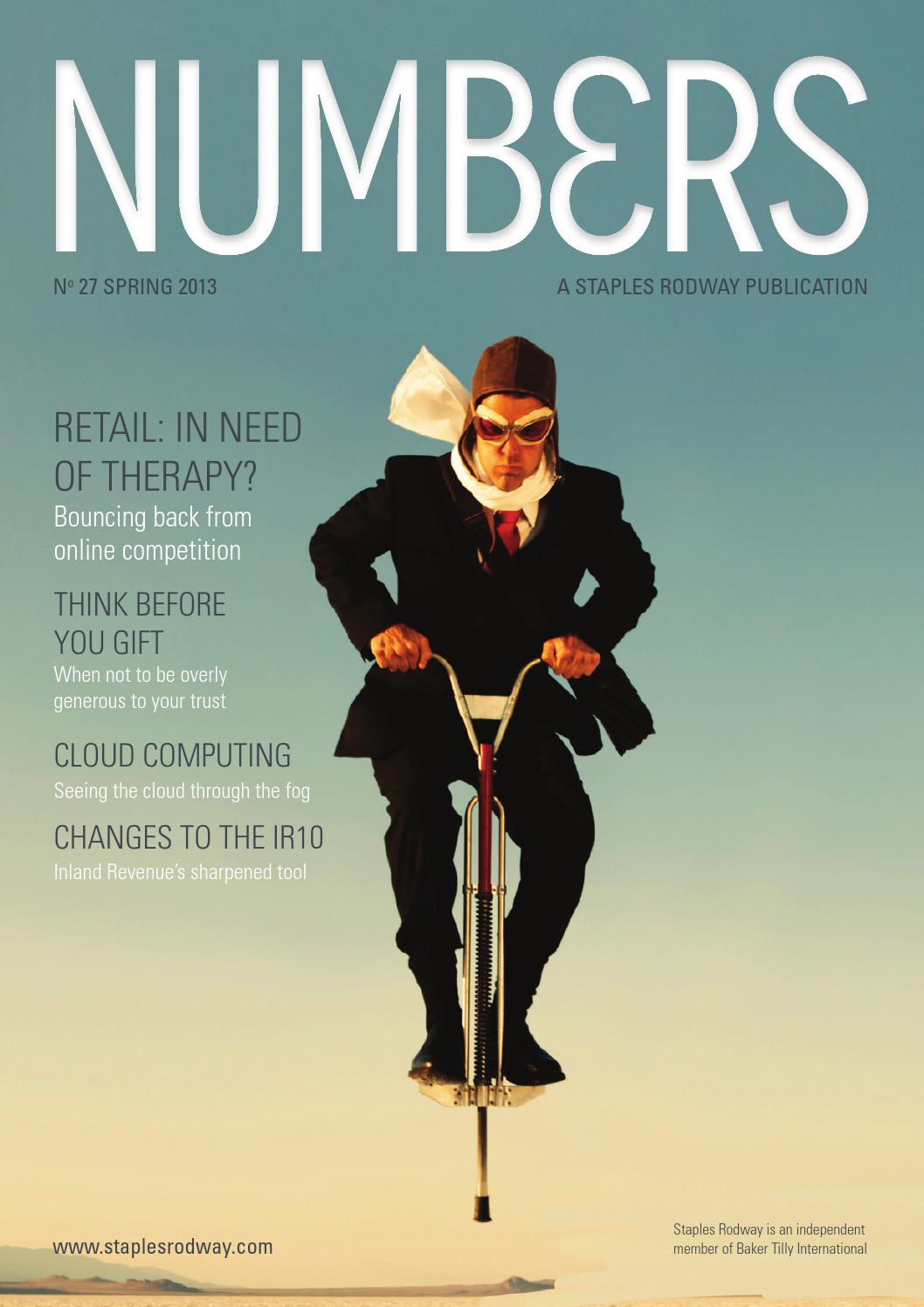 Numbers magazine spring 2013 by Baker Tilly Staples Rodway - Issuu