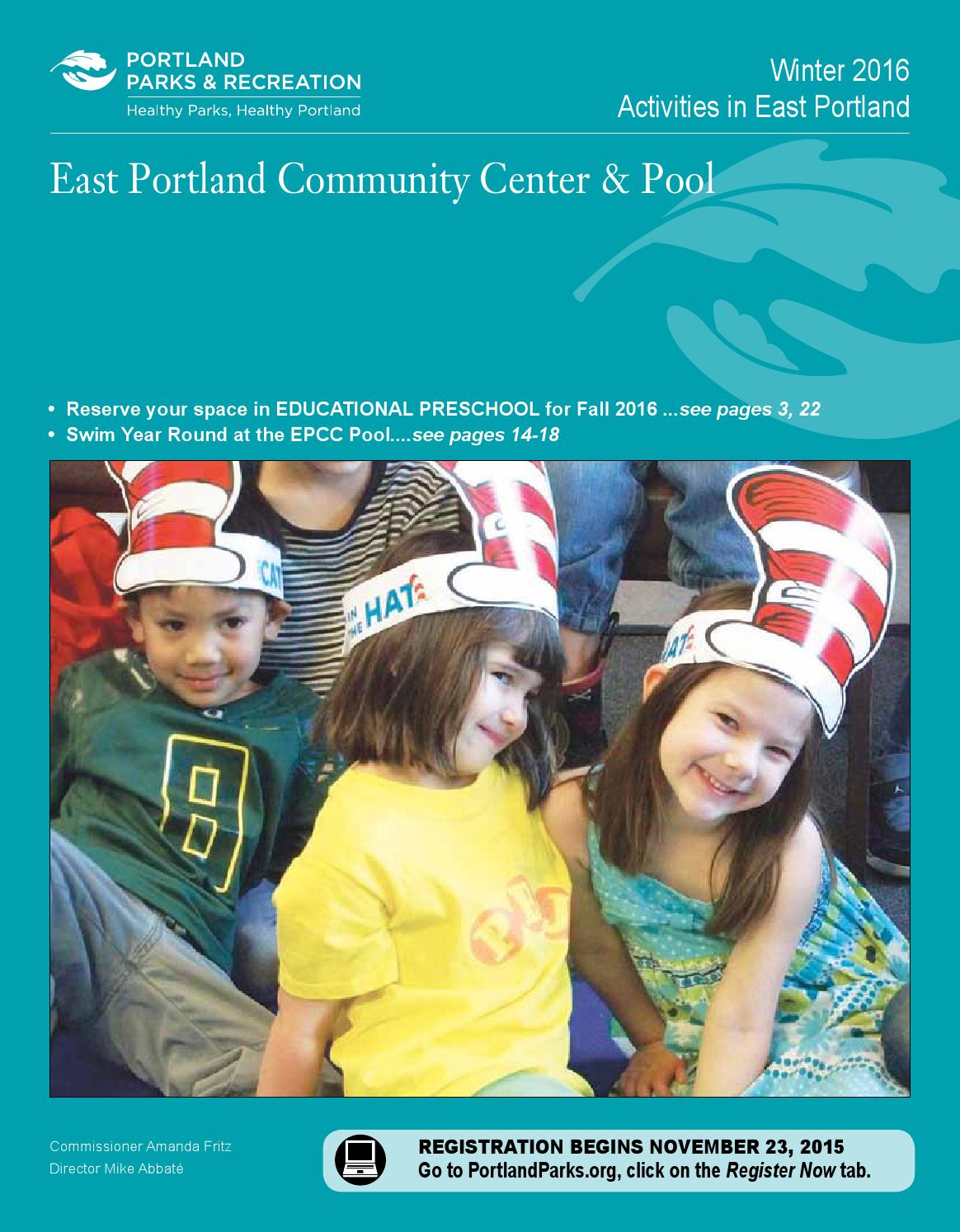 East Portland Community Center & Pool Winter Activities 2016 by ...