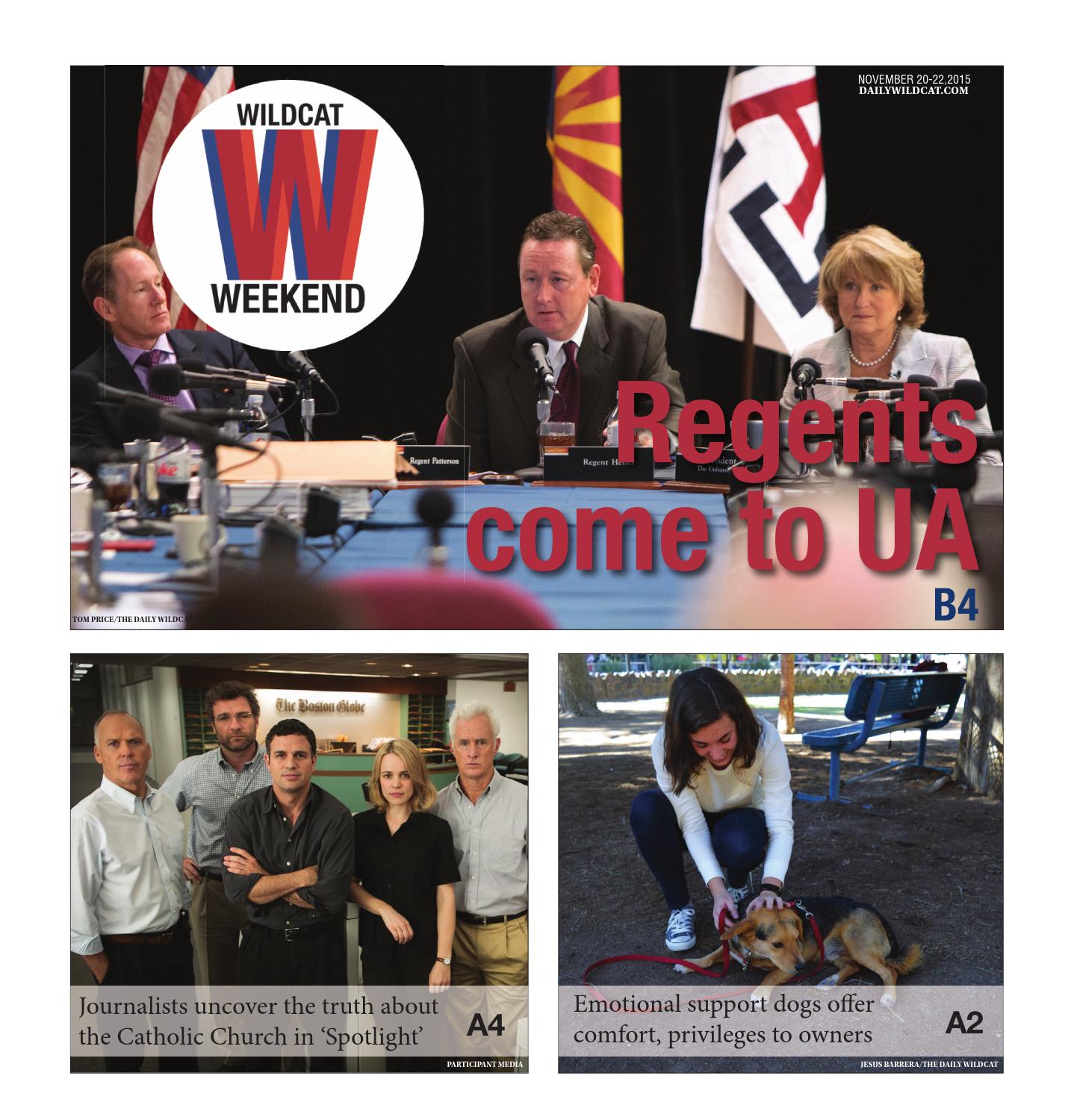 The Daily Wildcat 11.20.15 by Arizona Daily Wildcat - Issuu