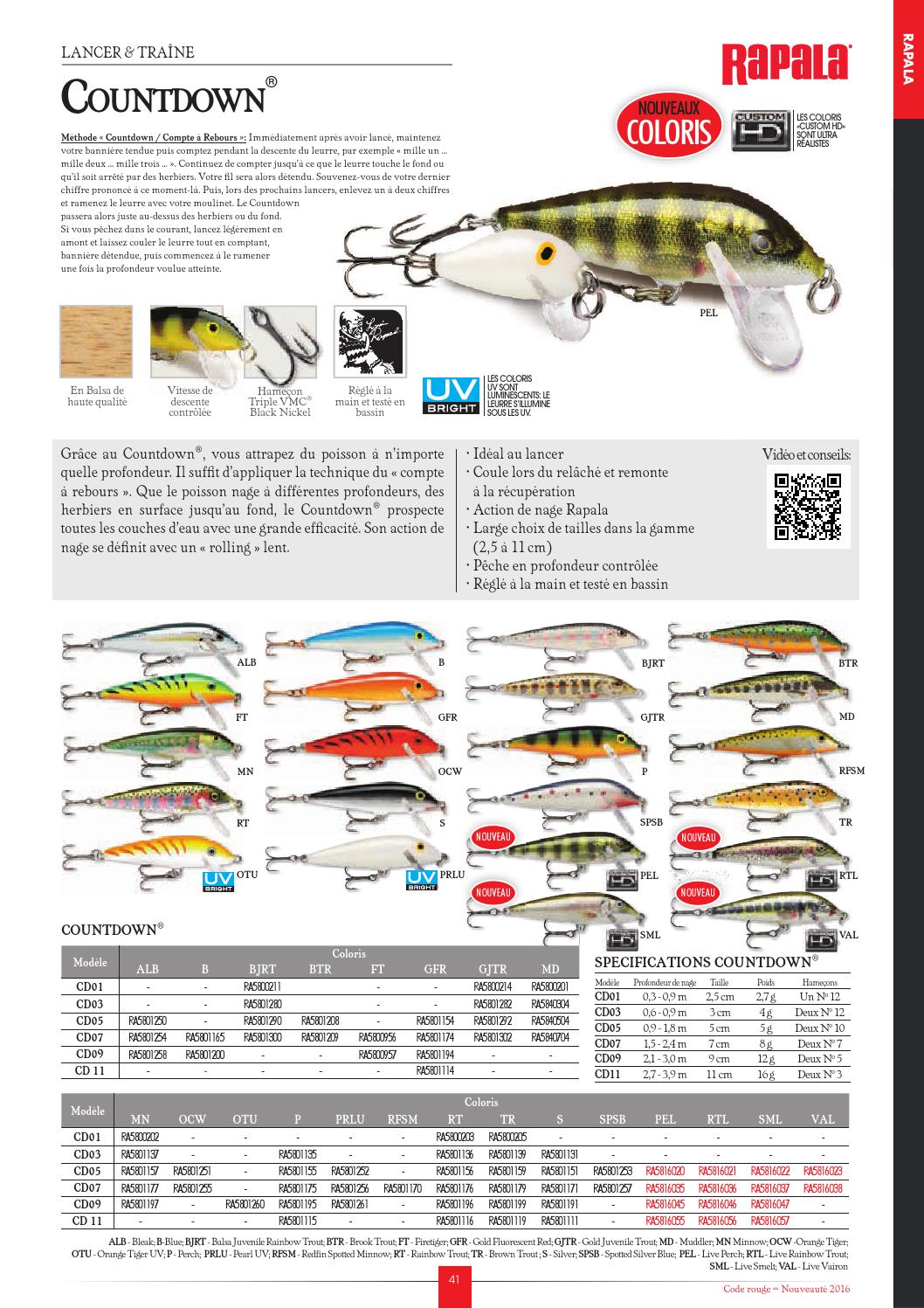 Catalogue Rapala 2016 by RAPALA FRANCE - Issuu