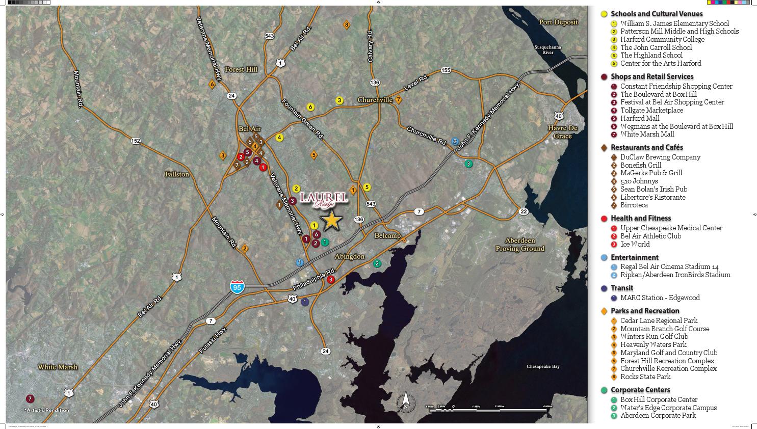 Laurel Ridge Aerial Map by Toll Brothers, Inc. - Issuu