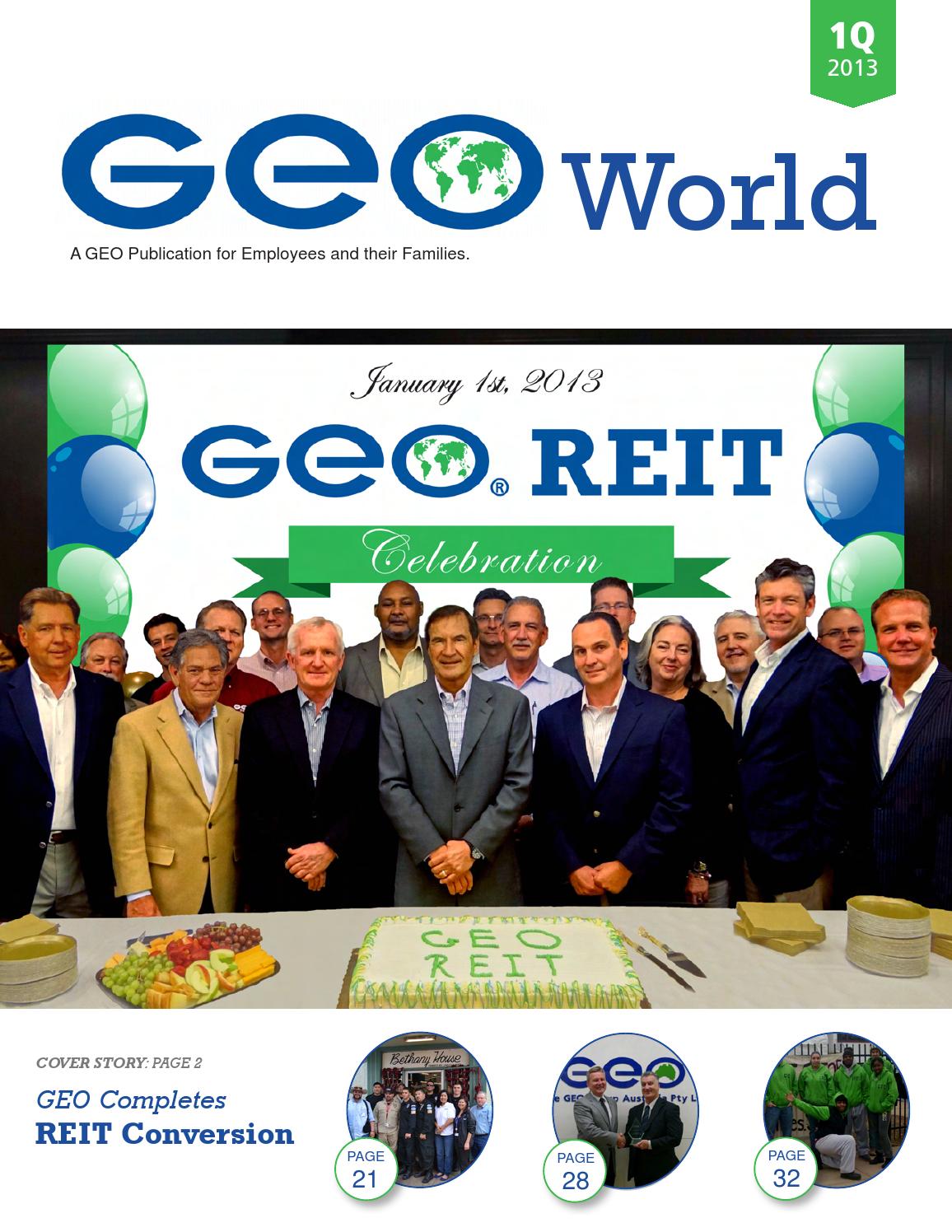 1Q2013 GEOWorld by The GEO Group - Issuu
