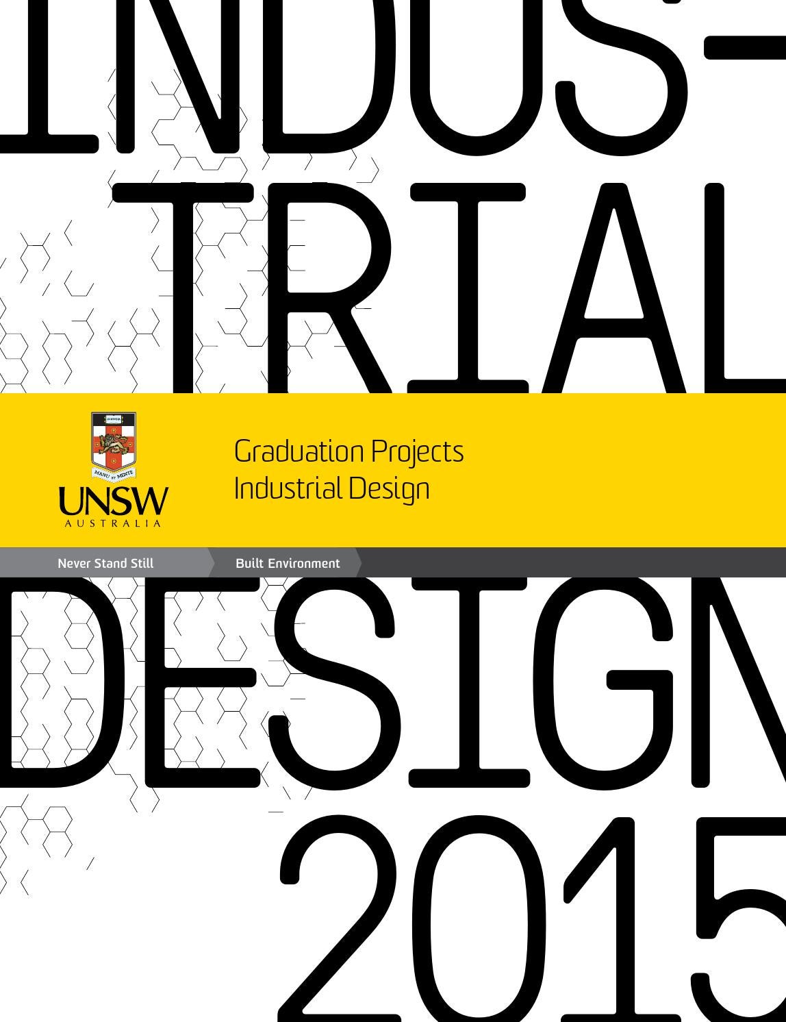 Industrial Design 2015 Graduation Projects by UNSW Built Environment ...