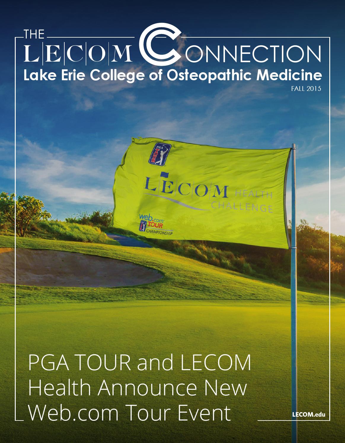 LECOM Connection Fall 2015 by Lake Erie College of Osteopathic Medicine - Issuu